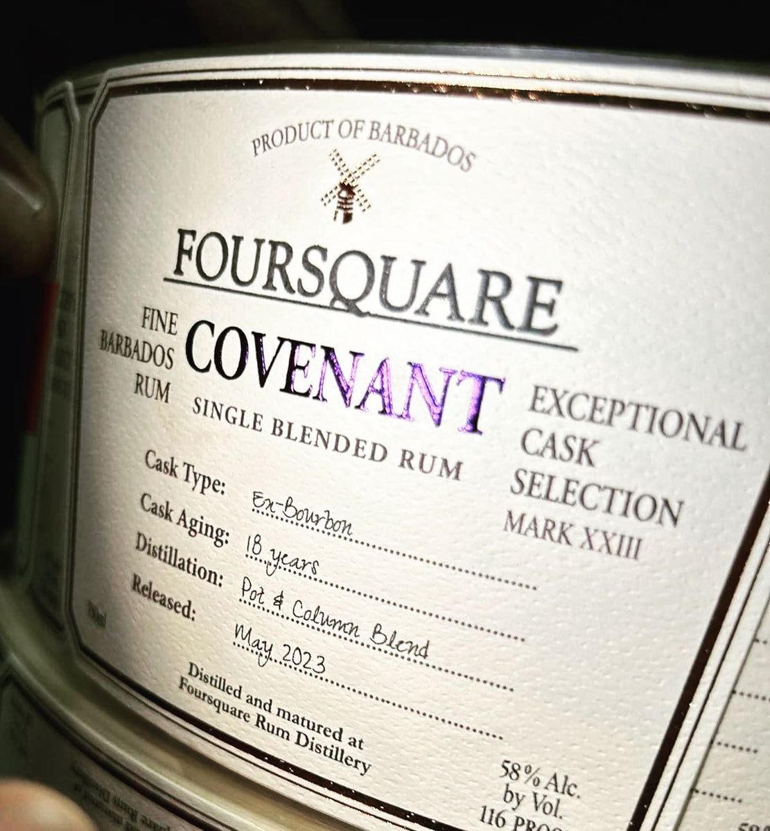 Foursquare Exceptional Cask Selection (ECS) Covenant Unveiled – 88 Bamboo
