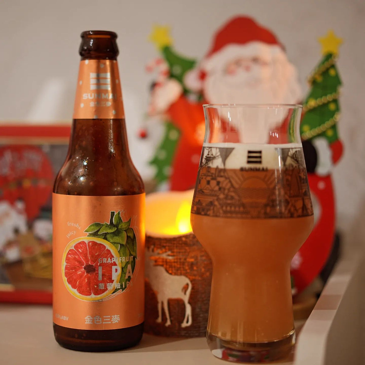 Grapefruit IPA 葡萄柚 IPA, Sunmai 金色三麥 – 88 Bamboo