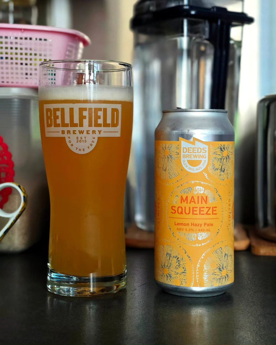 Main Squeeze, Hazy Pale Ale, Deeds Brewing – 88 Bamboo
