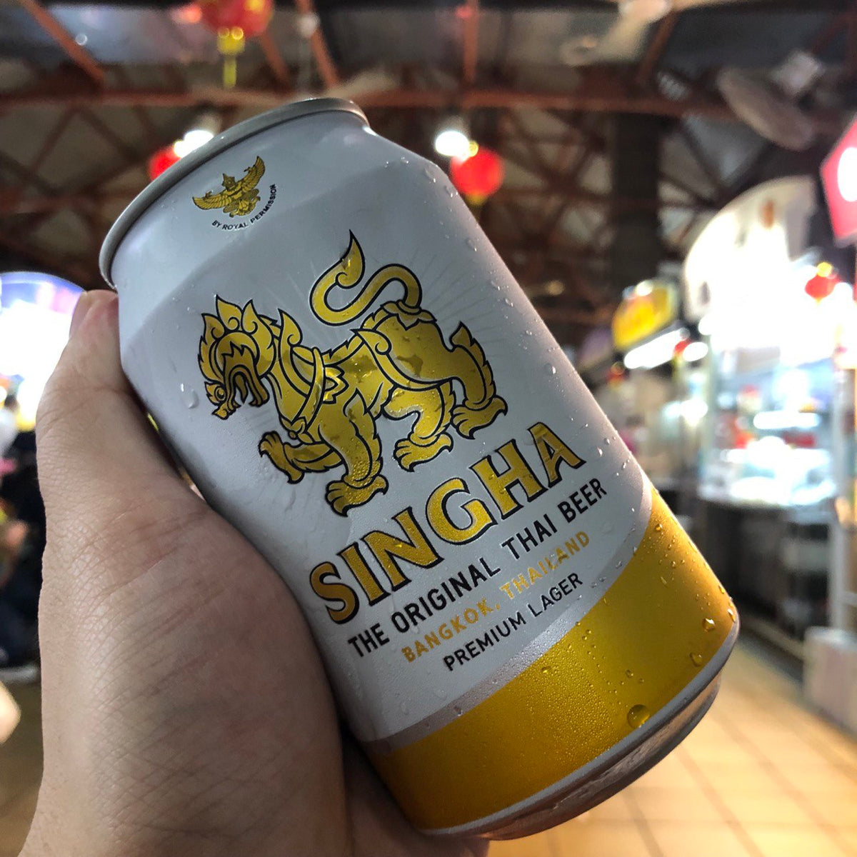 Singha Pale Lager, Boon Rawd (Singha), 5% ABV – 88 Bamboo