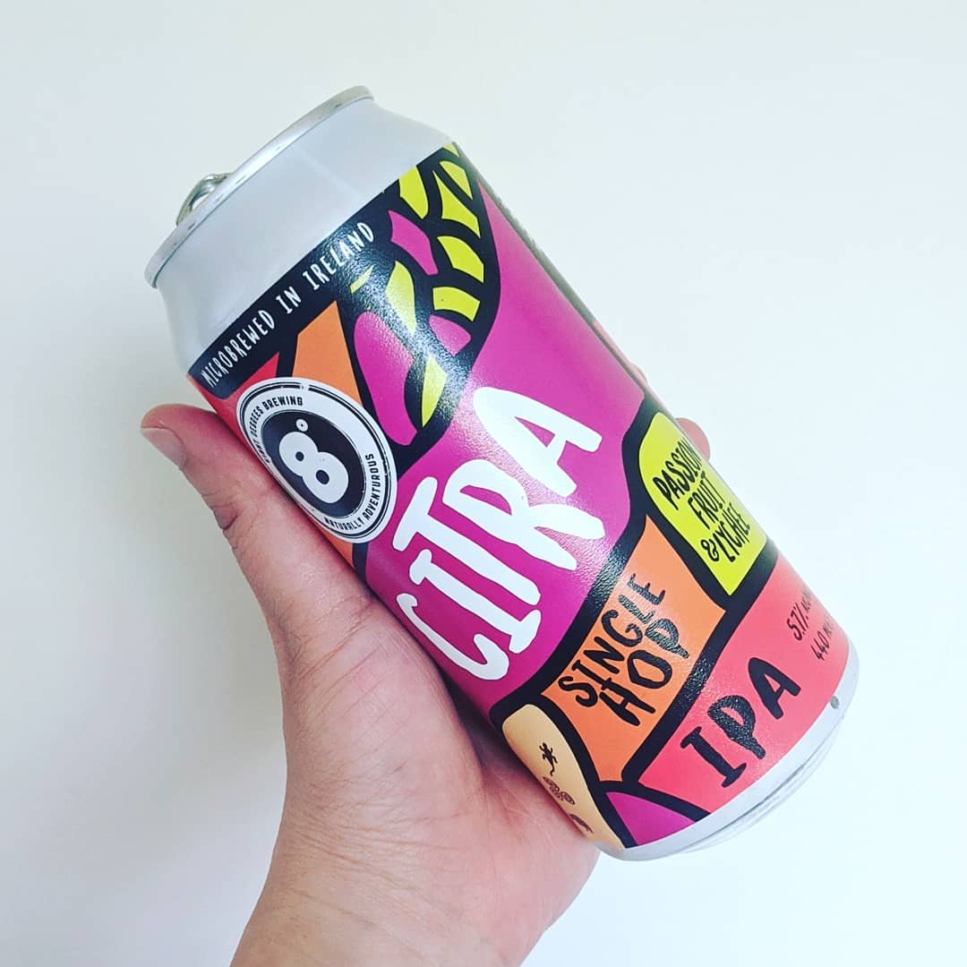 Citra Single Hop IPA by Eight Degrees Brewing – 88 Bamboo
