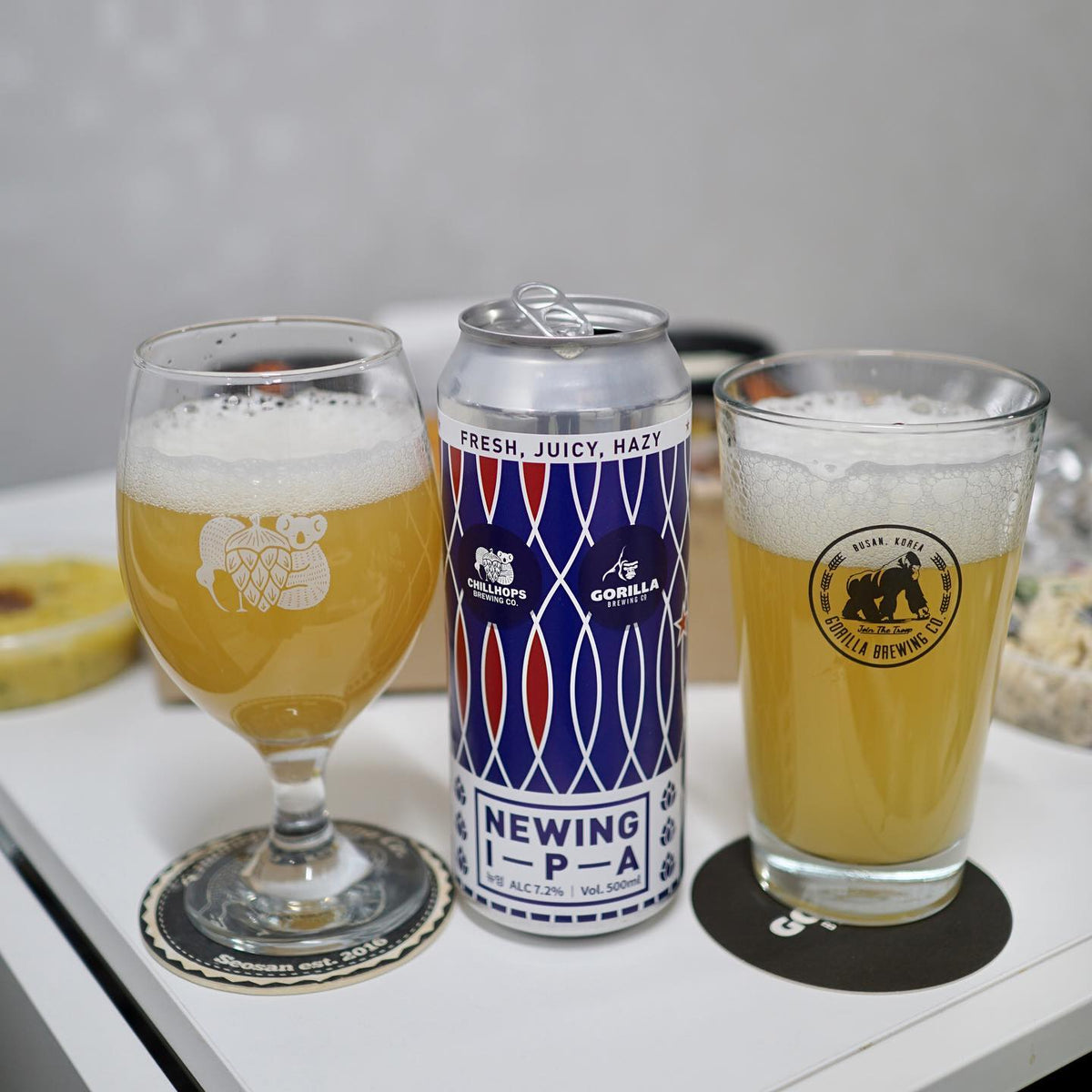 Newing IPA (Nectaron & Nelson Sauvin), IPA, collaboration between Gori – 88 Bamboo