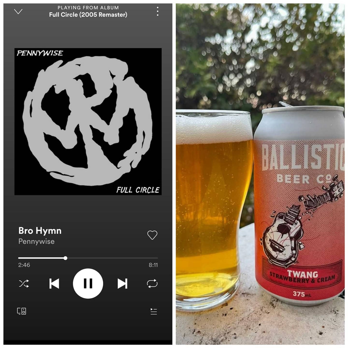 Ballistic Beer Twang x Pennywise - Full Circle – 88 Bamboo