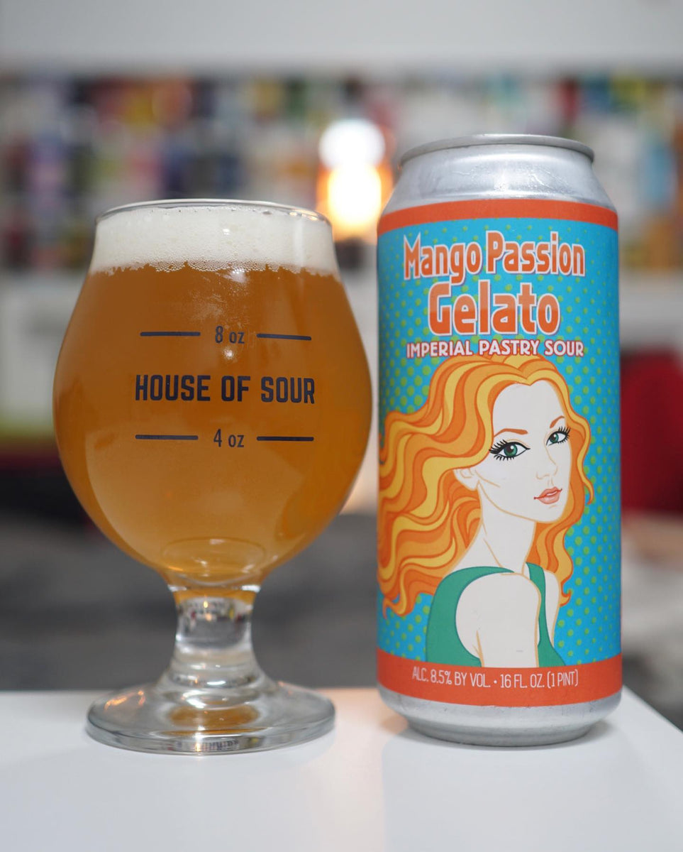 Mango Passion Gelato, Sour, Wild Barrel Brewing – 88 Bamboo