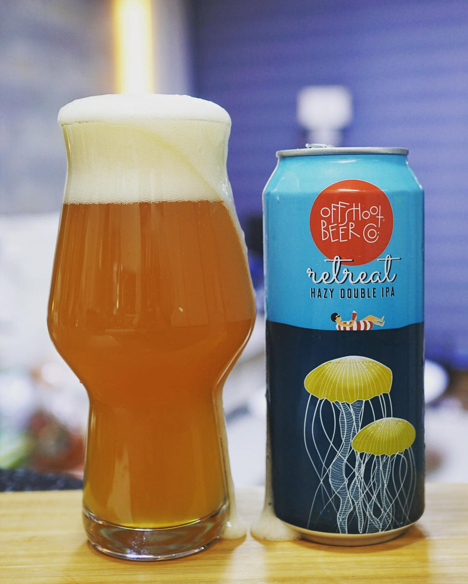 Retreat [this is a hazy double IPA], Offshoot Beer Co. – 88 Bamboo