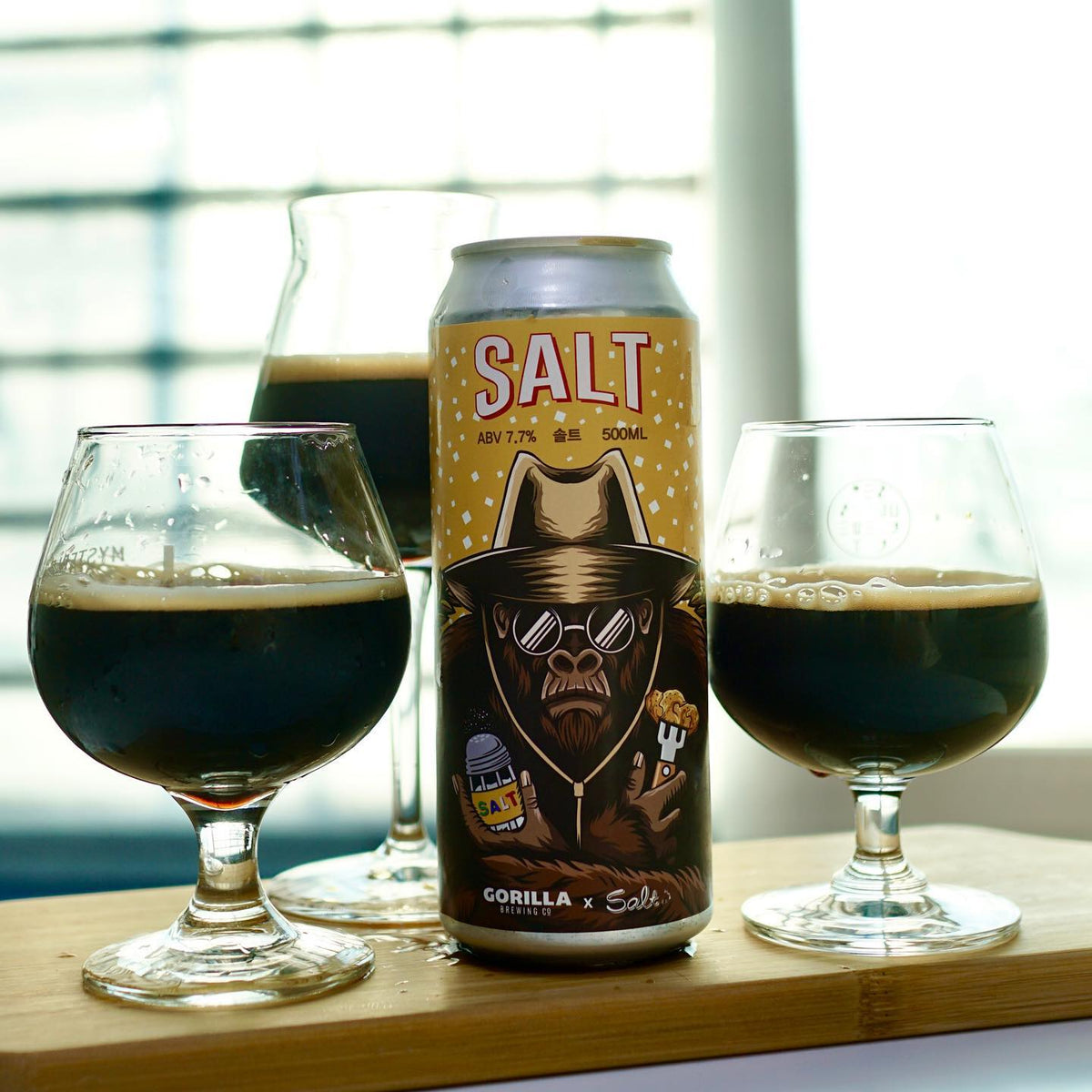Salt 솔트, Stout, Gorilla Brewing Company – 88 Bamboo