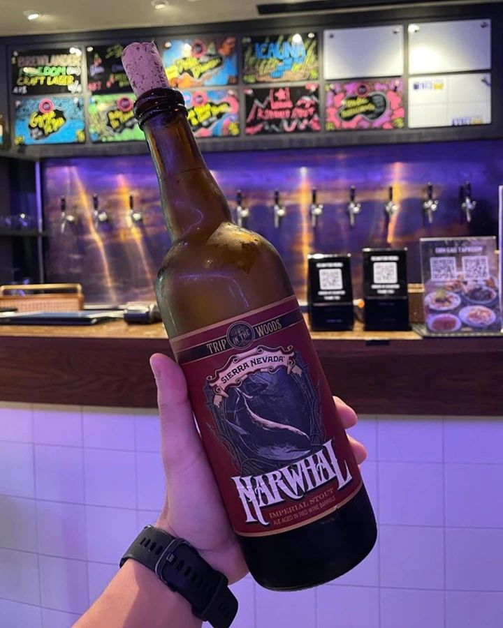 Sierra Nevada, Trip In The Woods: Narwhal Imperial Stout (Red Wine Bar ...