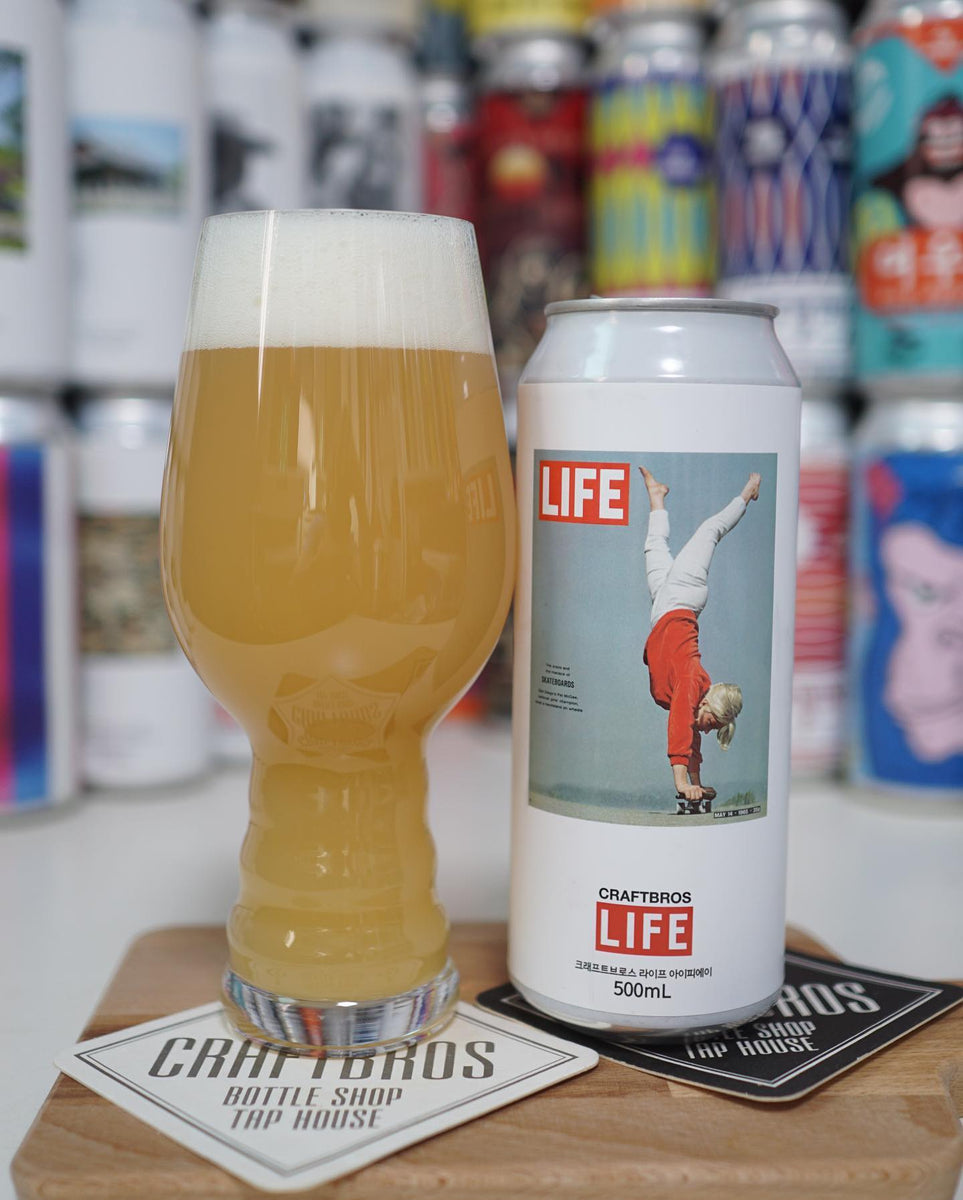 LIFE: Skateboard - NE IPA 라이프: 스케이트보드 - NE IPA, Craftbros Brewing Co ...