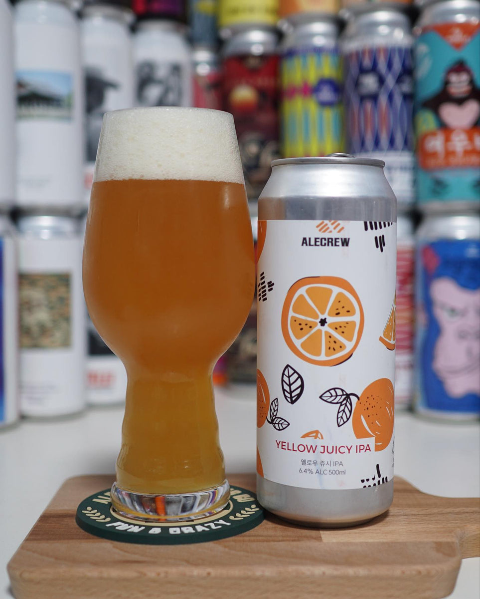 Yellow Juicy, IPA, Alecrew 에일크루 – 88 Bamboo