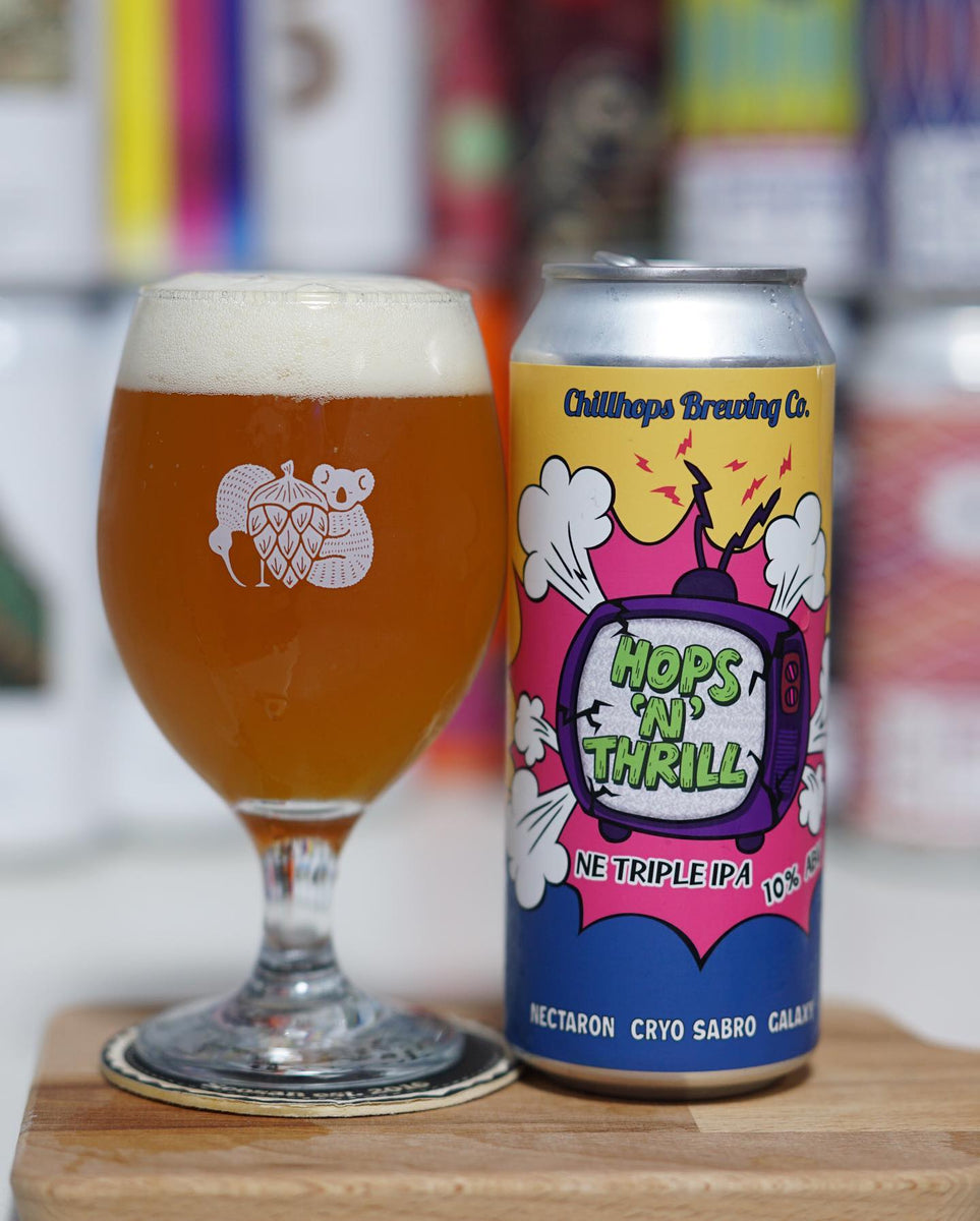 Hops 'n' Thrill Nectaron Sabro Galaxy, IPA, Chillhops Brewing Co. – 88 ...