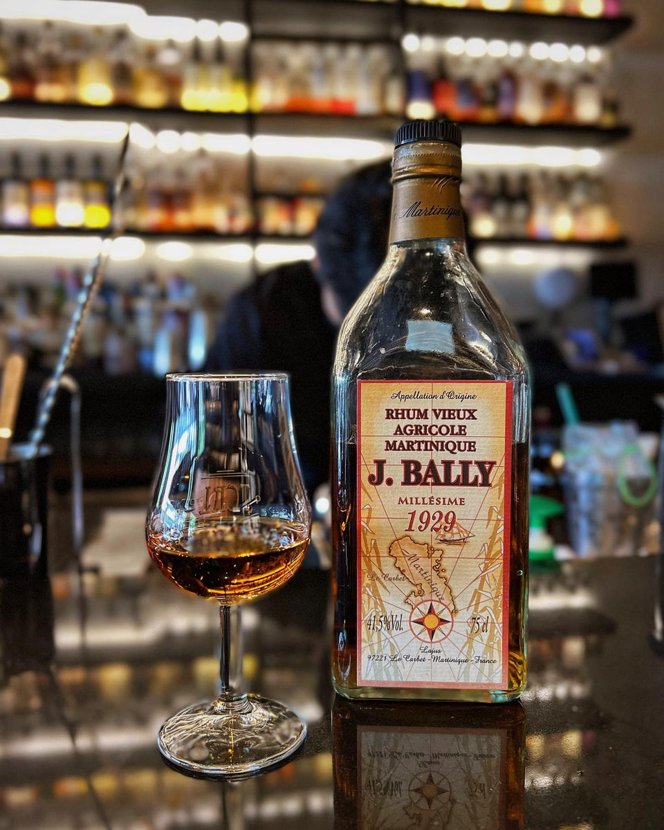 J. Bally, Millésime 1929, Martinique Rhum Vieux Agricole, 41.5% ABV ...