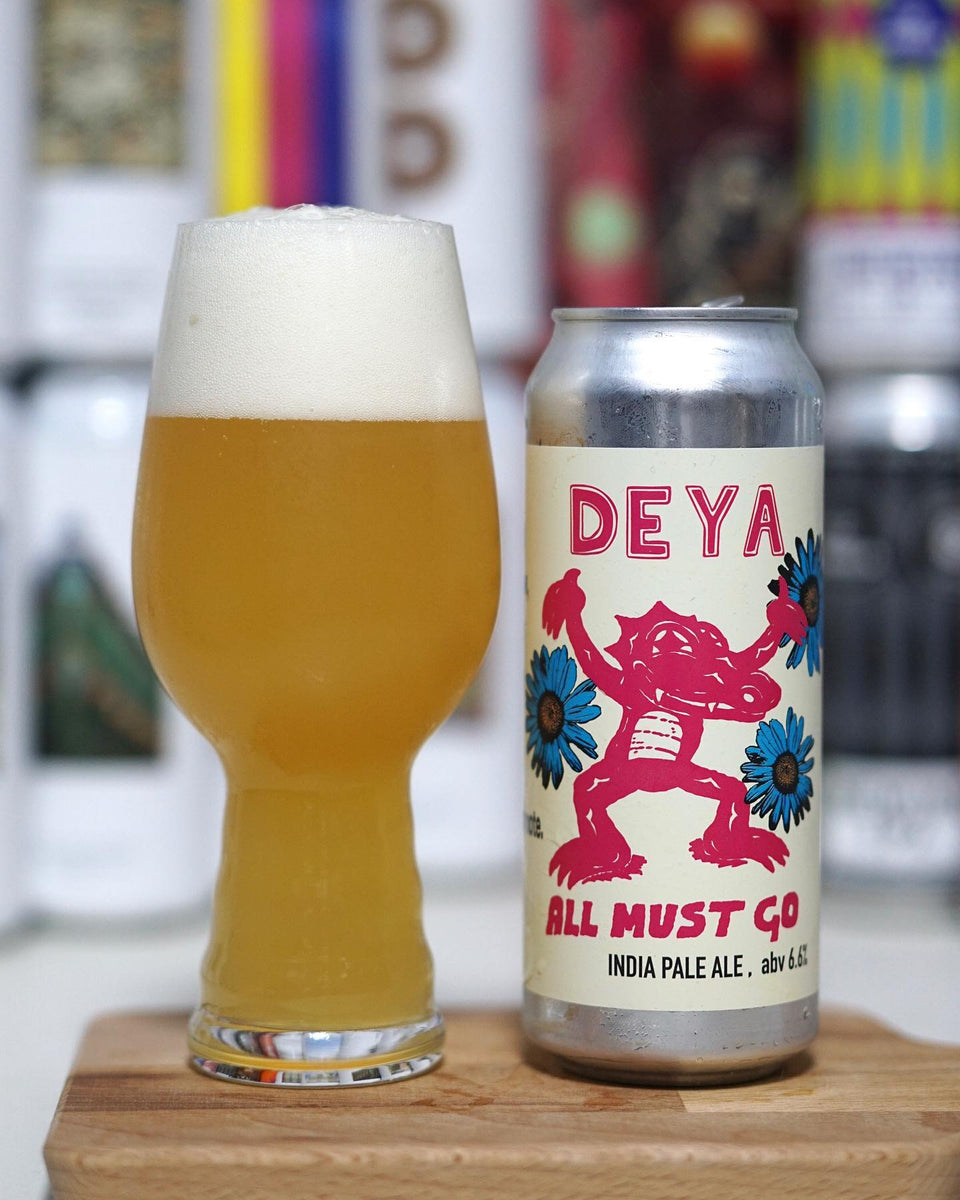 Beer Reviews: All Must Go, IPA, DEYA Brewing Company – 88 Bamboo