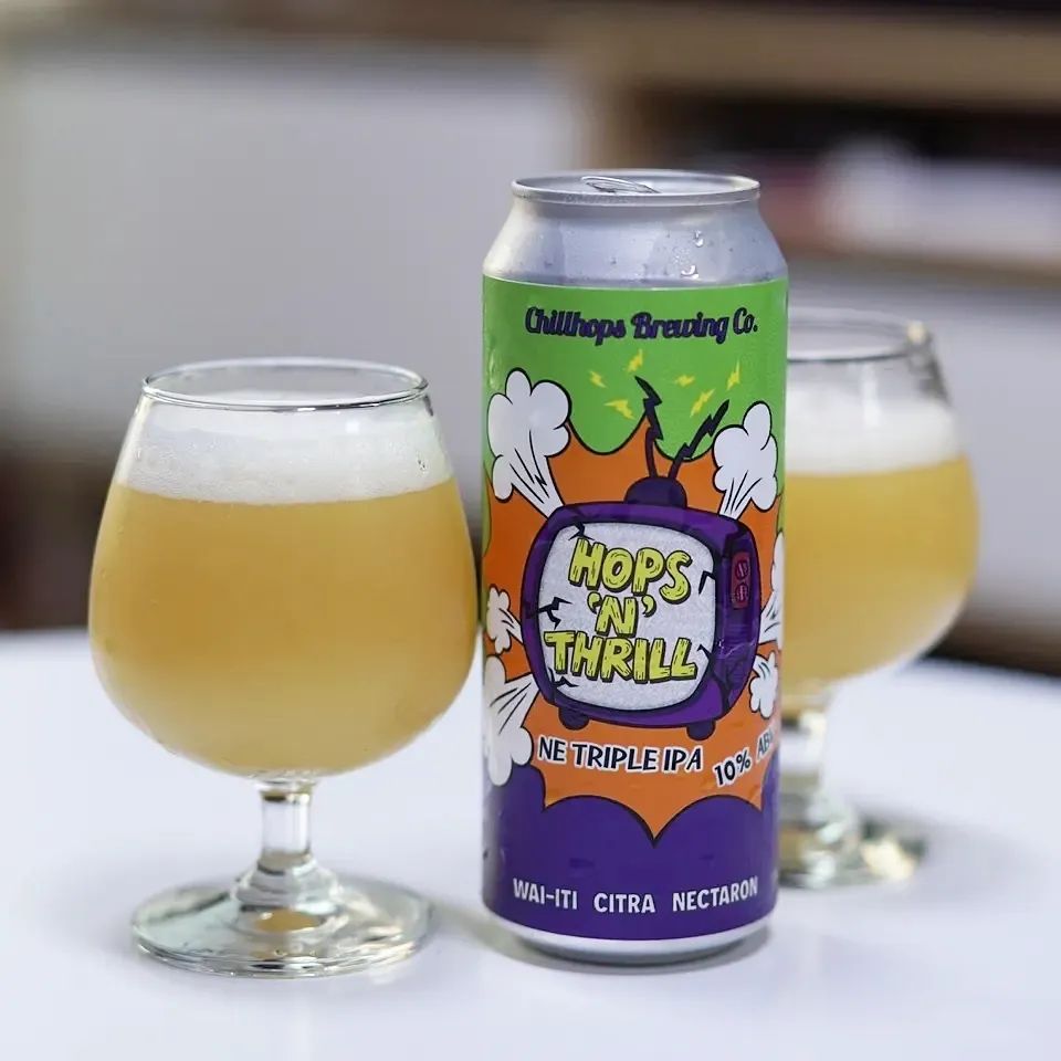 Hops 'N’ Thrill - Wai-iti Citra Nectaron, IPA, Chillhops Brewing Co ...