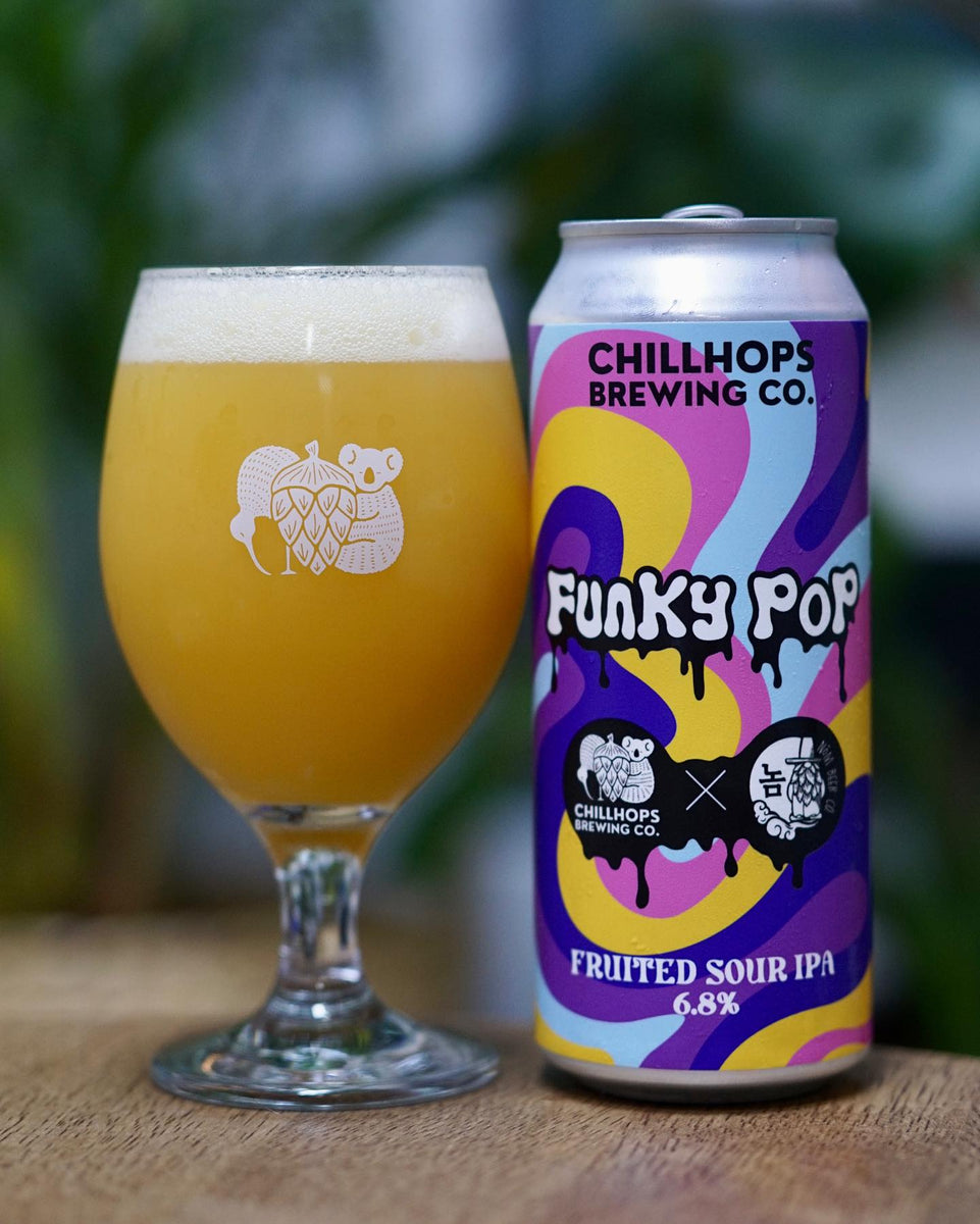 Funky Pop, Sour IPA, Chillhops Brewing Co. – 88 Bamboo