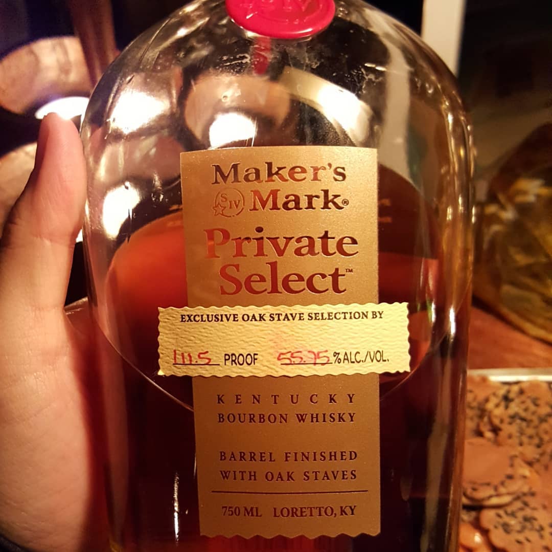 Maker's Mark Private Select, Barrel finished oak staves – 88 Bamboo