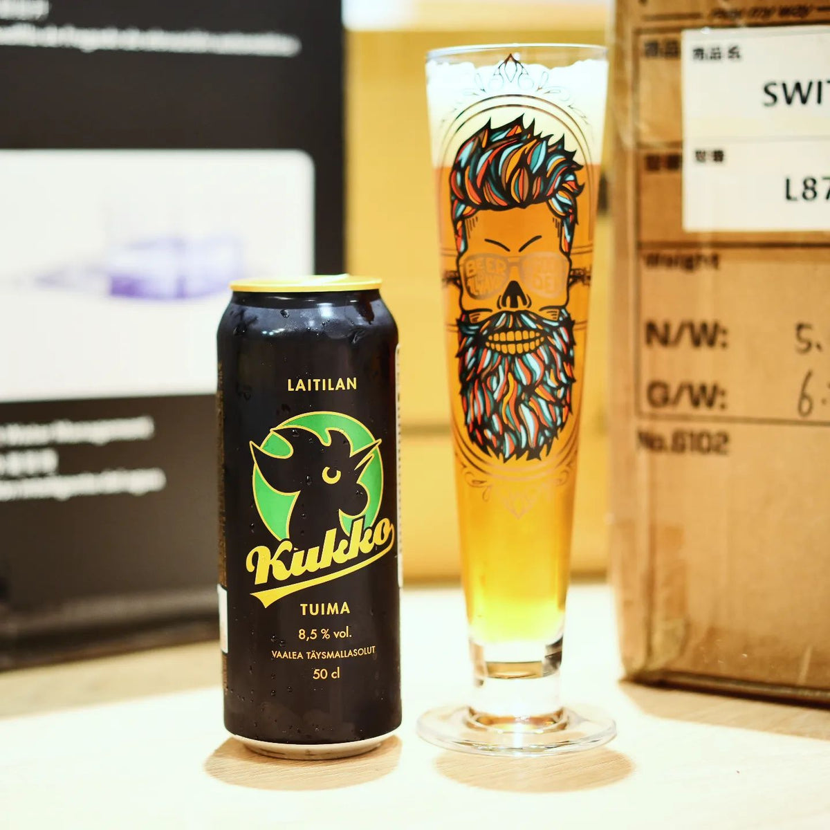 Kukko Tuima, Lager 牌特濃啤酒 曜石黑, Laitilan Wirvoitusjuomatehdas – 88 Bamboo