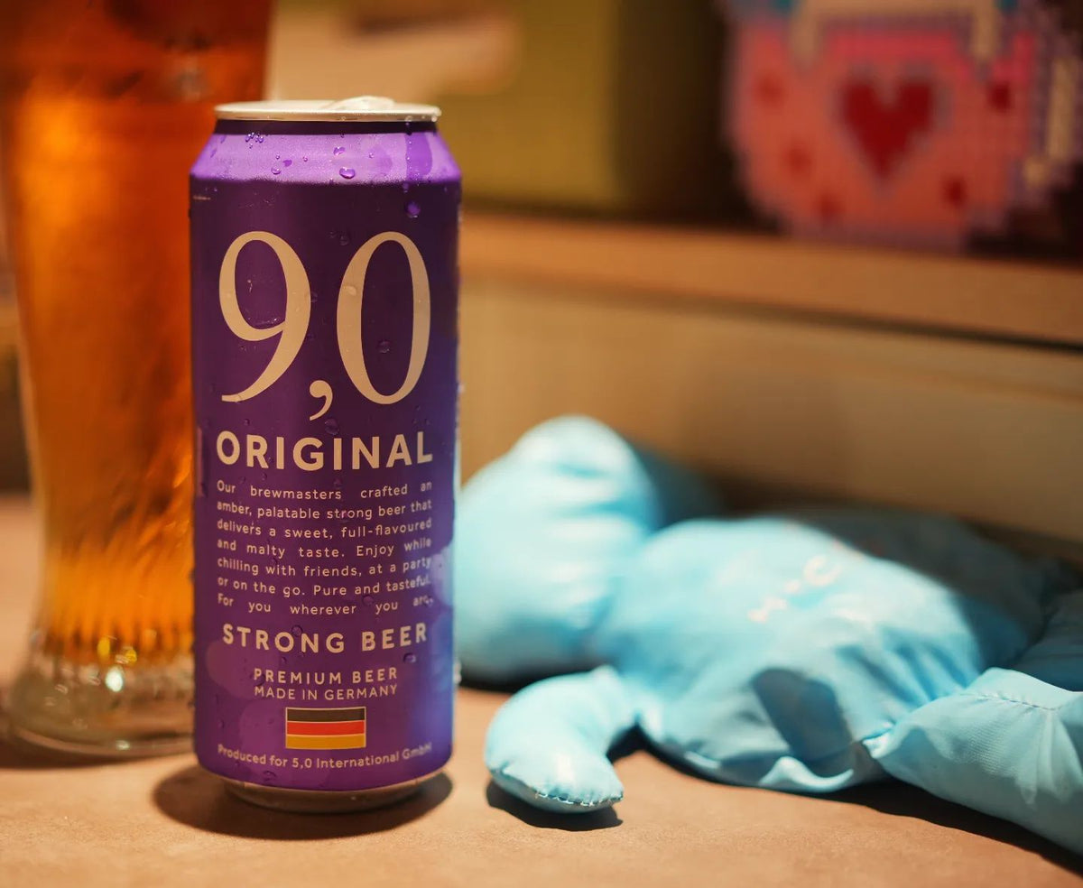 9,0 Original 德國9,0紫珀特級啤酒, Strong Ale, 5,0 International – 88 Bamboo