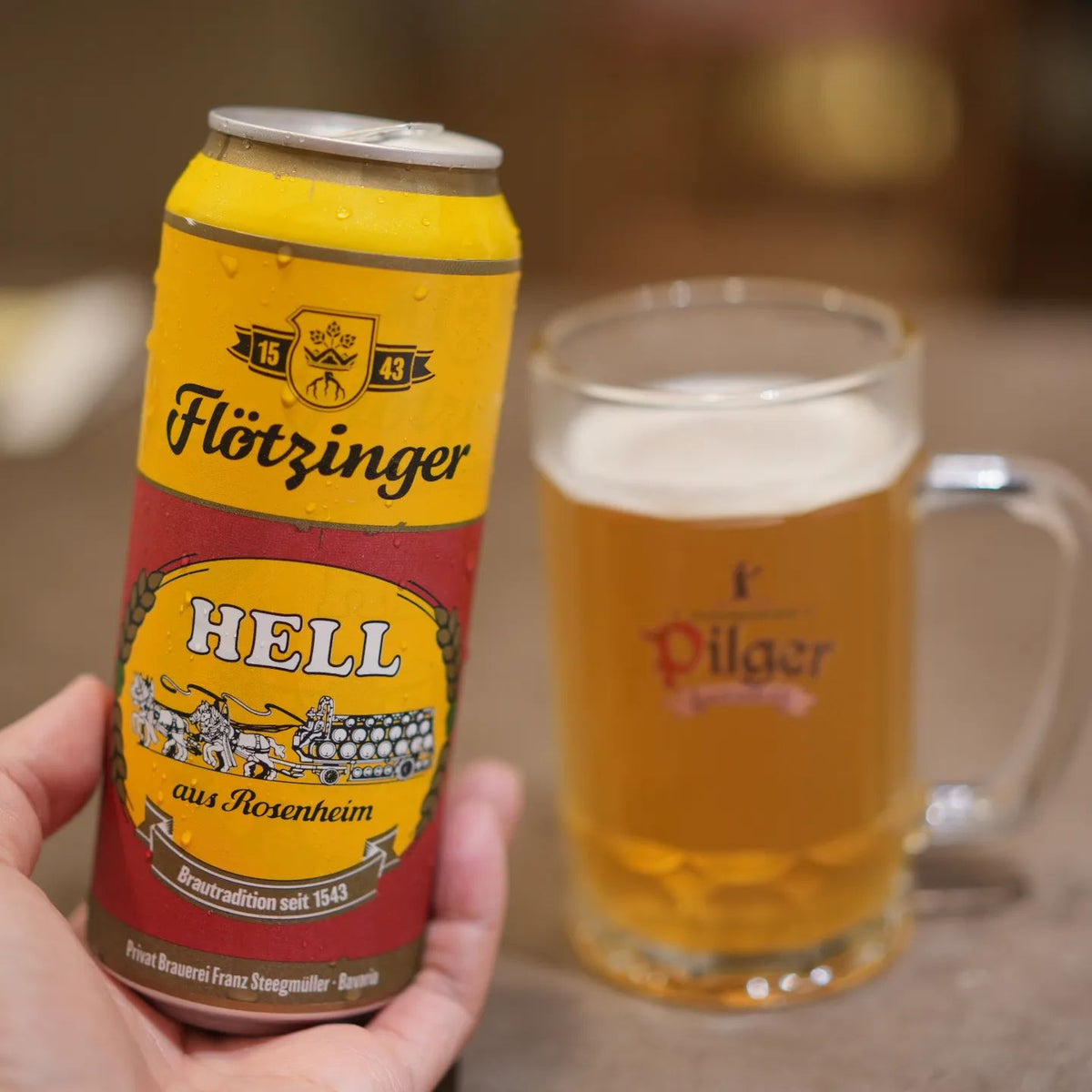 啤酒評價: Hell, Lager 淡色啤酒, Flötzinger Bräu Rosenheim – 88 Bamboo