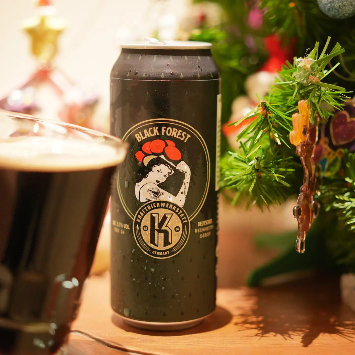 Black Forest 黑森林啤酒, Lager, Kraftbierwerkstatt – 88 Bamboo