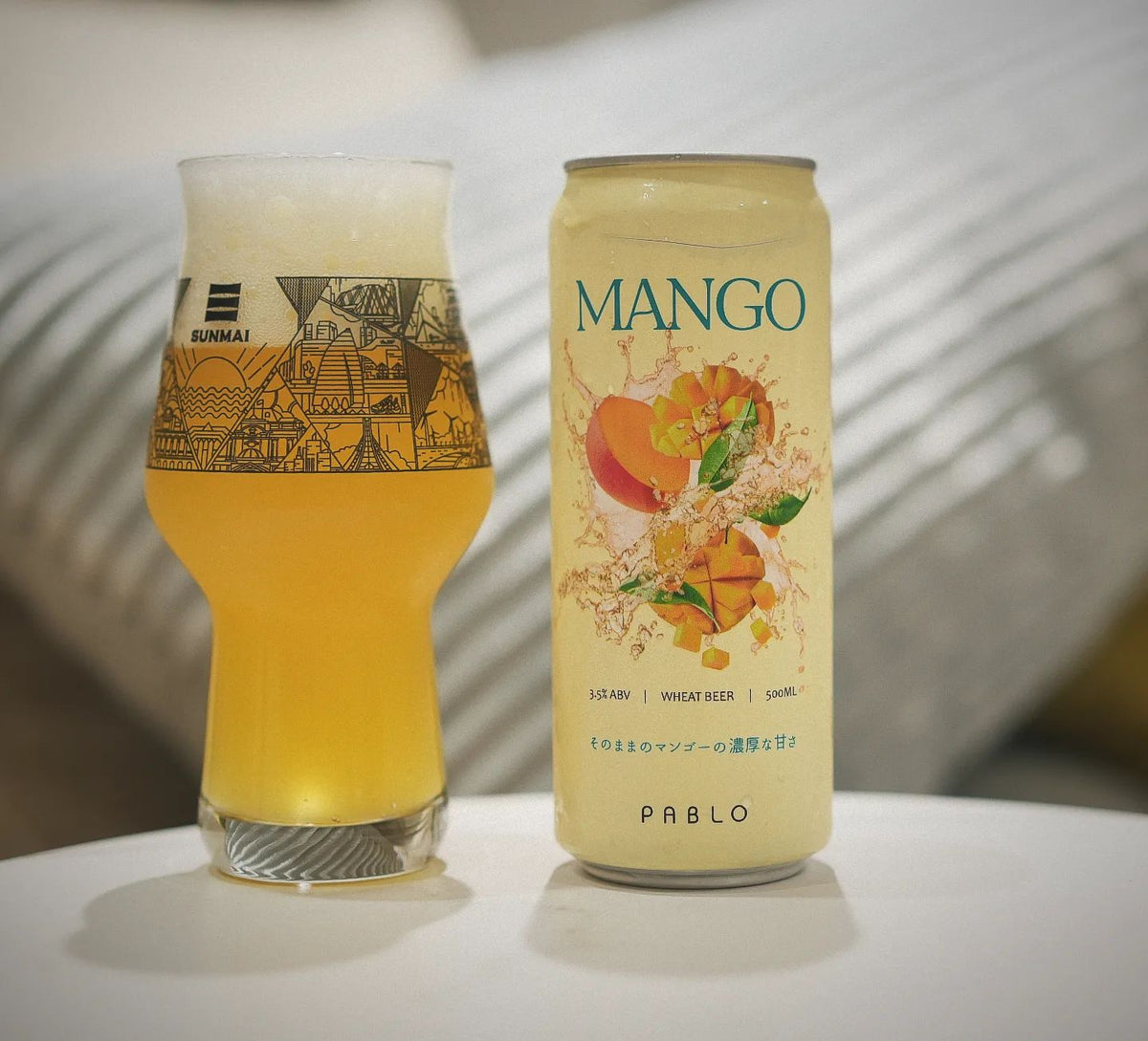 啤酒評價: Mango Wheat Beer 芒果啤酒, Pablo X Sunmai 金色三麥 – 88 Bamboo