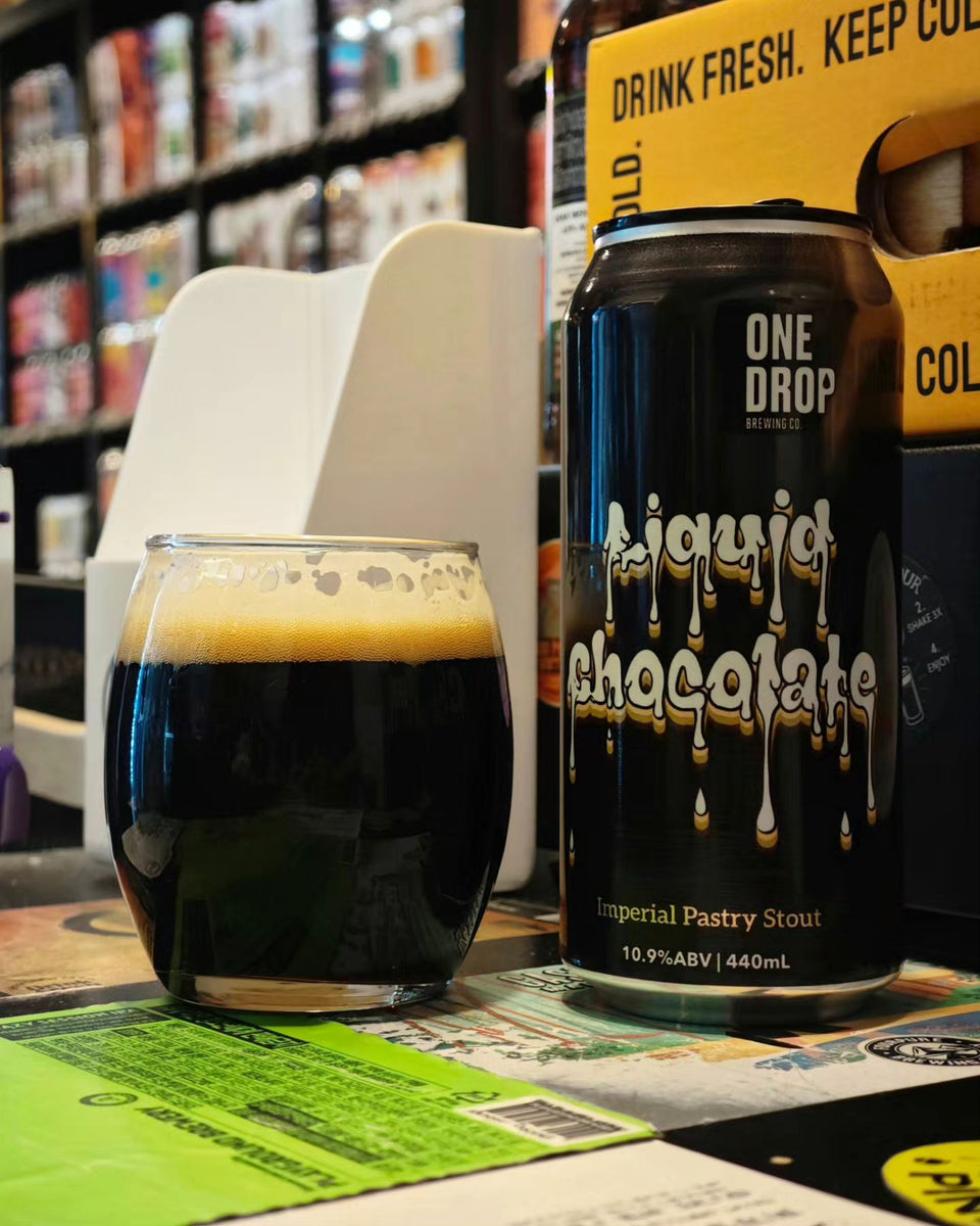 Beer Reviews: Liquid Chocolate, Stout, One Drop Brewing Co. – 88 Bamboo