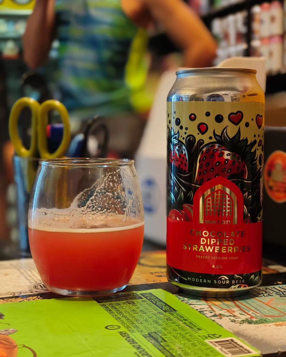Chocolate Dipped Strawberries, Sour, Vault City Brewing – 88 Bamboo