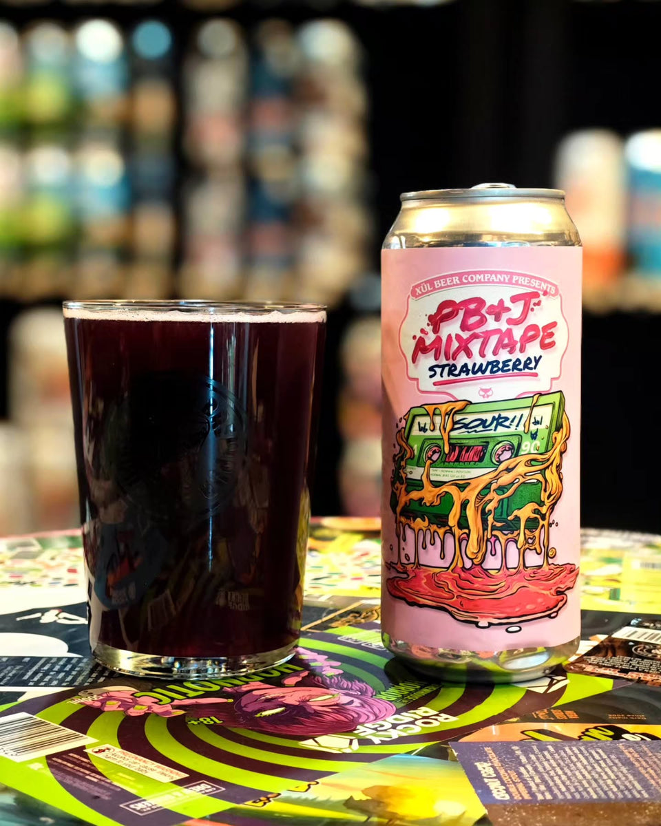 PB&J Mixtape: Strawberry, Sour, Xul Beer Company – 88 Bamboo