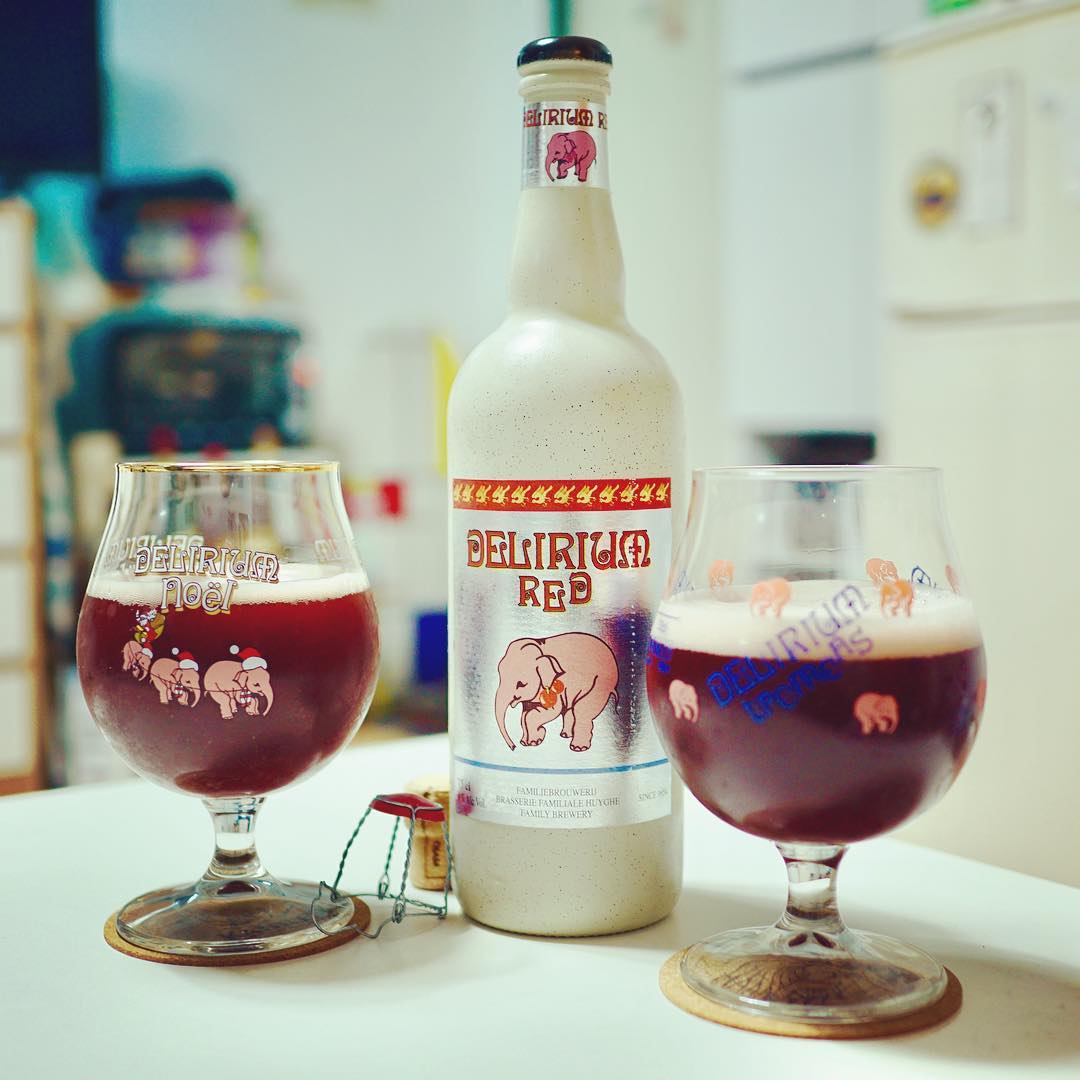 Huyghe Brewery Delirium Red - Fruit Beer 8% 10 IBU – 88 Bamboo