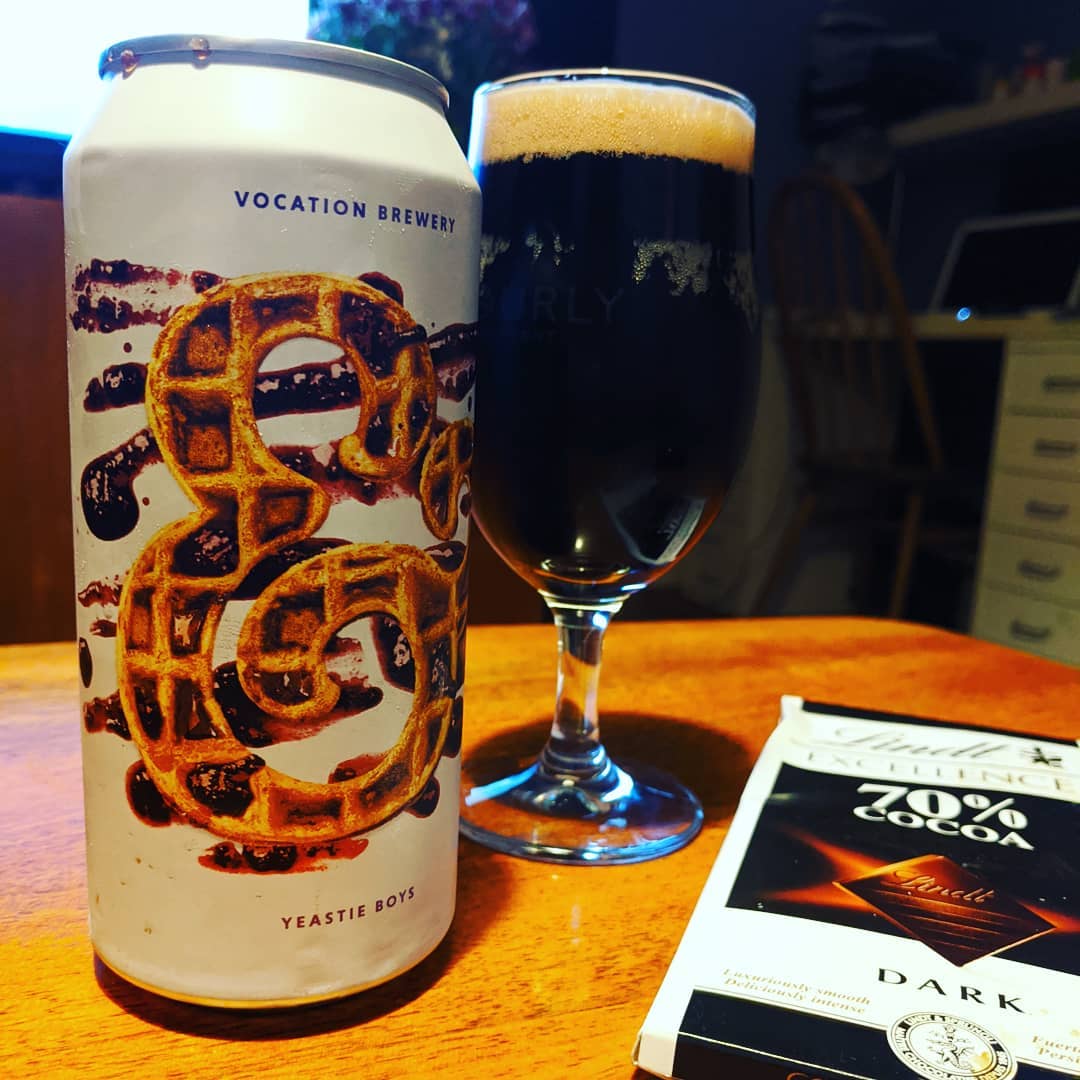 Breakfast Club - Waffle and Blueberry Breakfast Stout, Vocation Brewer ...