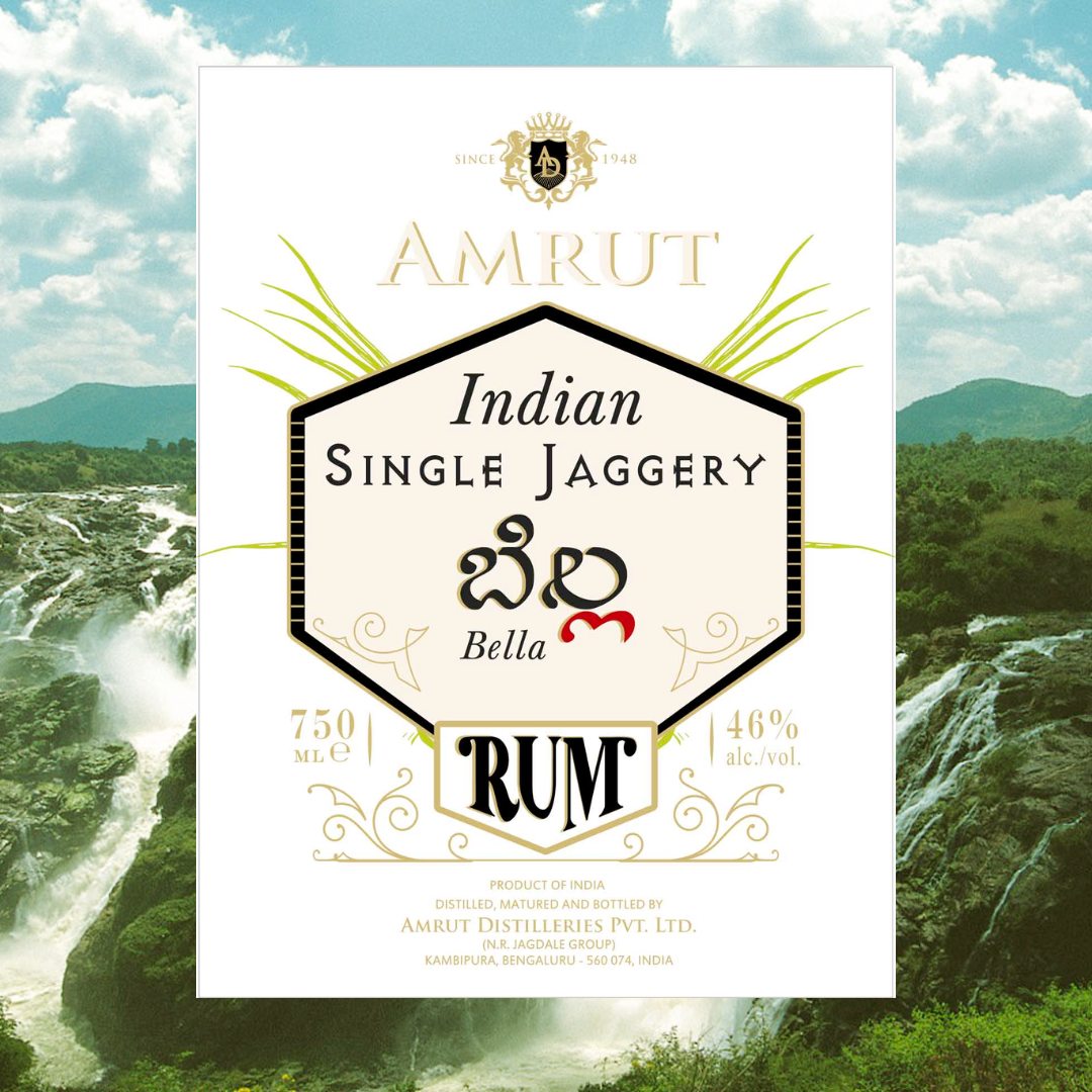 Amrut To Cement Pioneering Jaggery Rum With Bella Indian Single Jagger ...