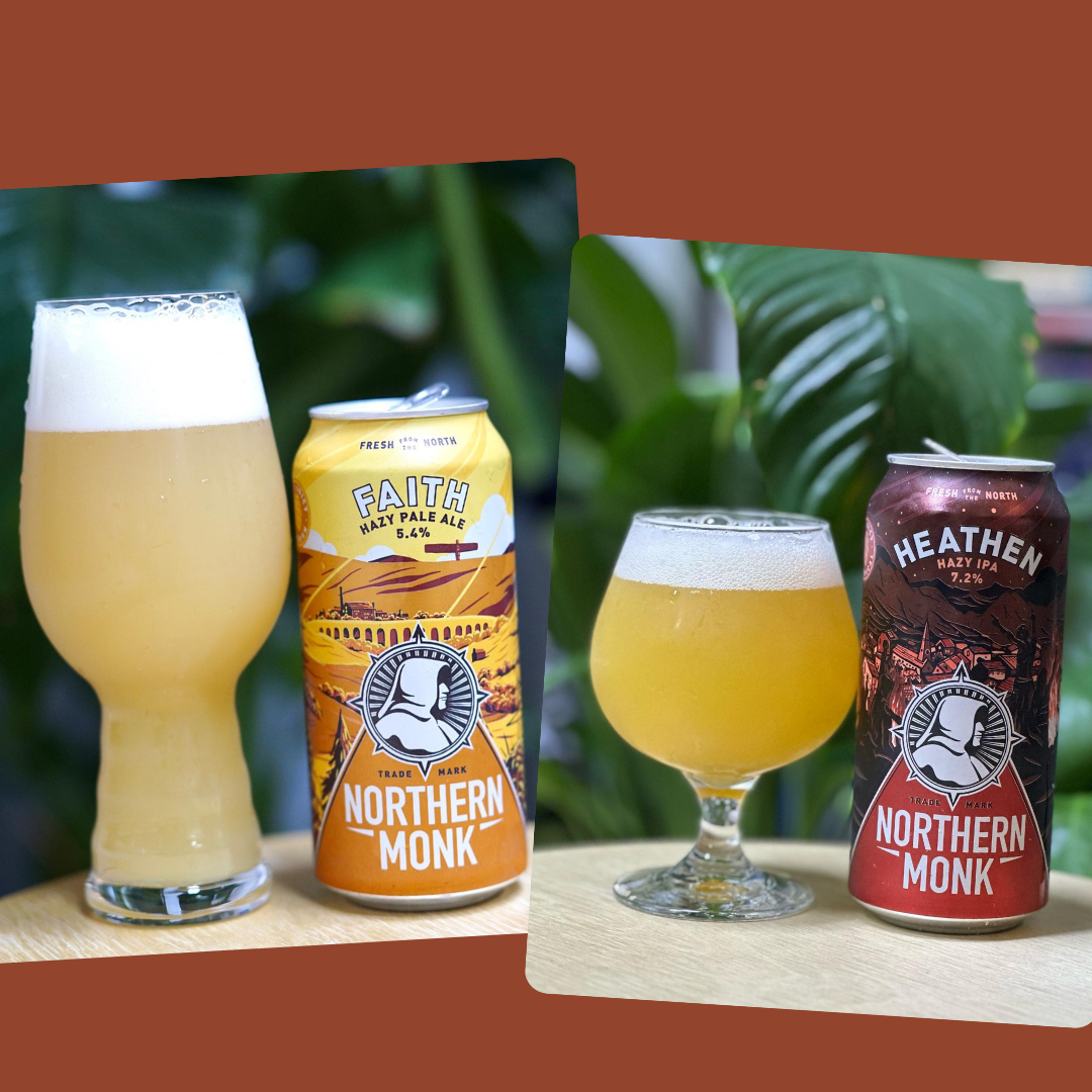Faith - Pale Ale & Heathen - IPA, Northern Monk – 88 Bamboo