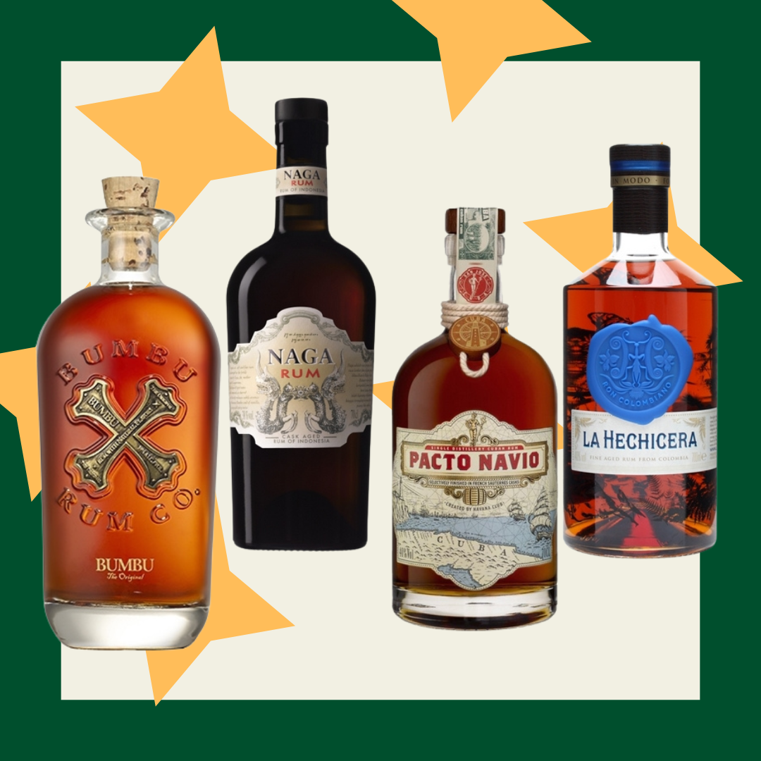 Rum Reviews: A Bag Of Peculiar Rums: Bumbu Rum; Naga Rum; Pacto Navio ...