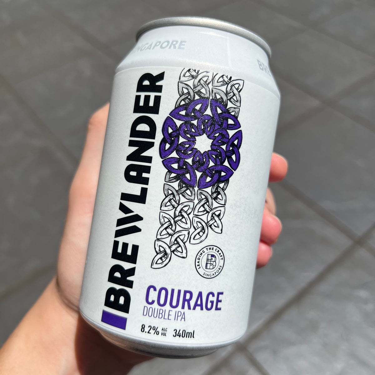 Brewlander - Courage Double IPA, 8.2% ABV – 88 Bamboo
