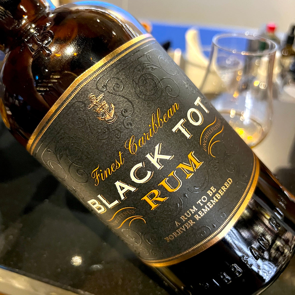 Black Tot Finest Caribbean Rum, 46.2% ABV – 88 Bamboo