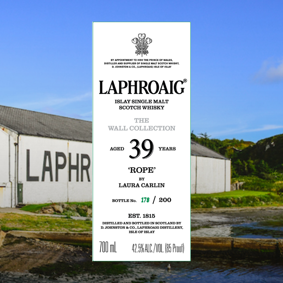ROPE! Second Laphroaig Wall Collection Sees 39 Year Old – 88 Bamboo