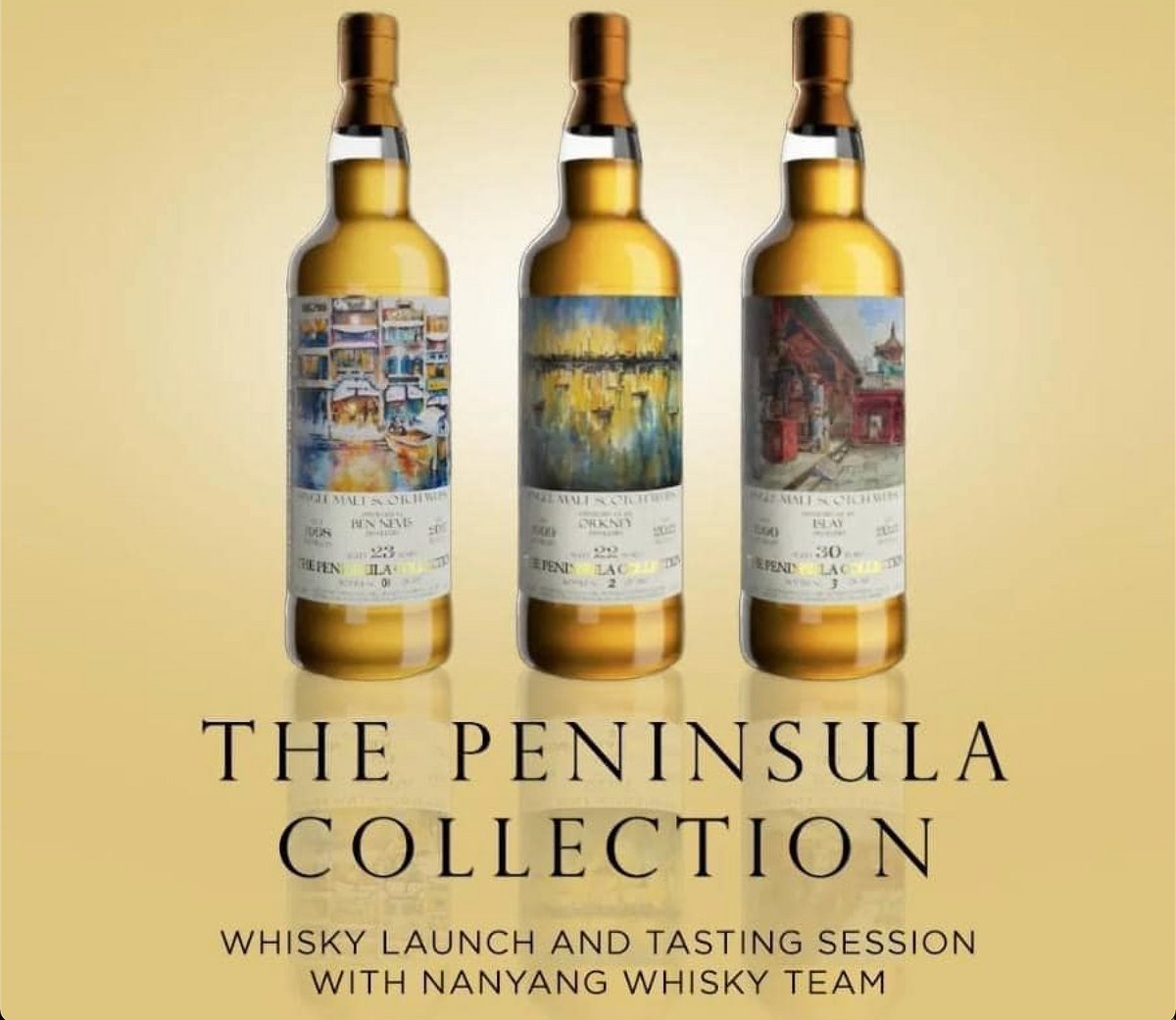What's Happening: Nanyang Whisky x Rejo Beverages, Peninsula Collectio ...