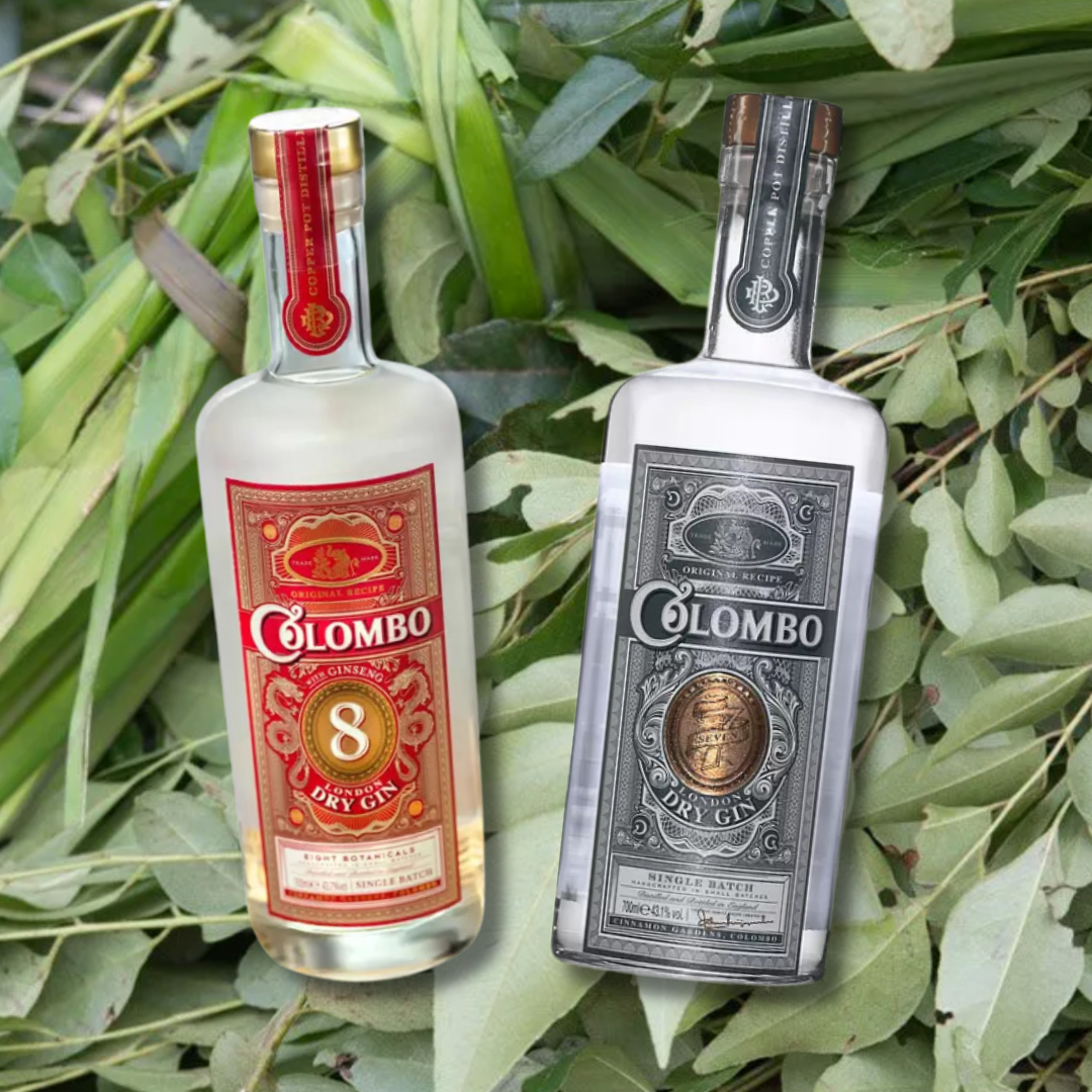 Colombo Gin 43.1% ABV, Colombo 8 Gin 43.7% ABV - Review – 88 Bamboo