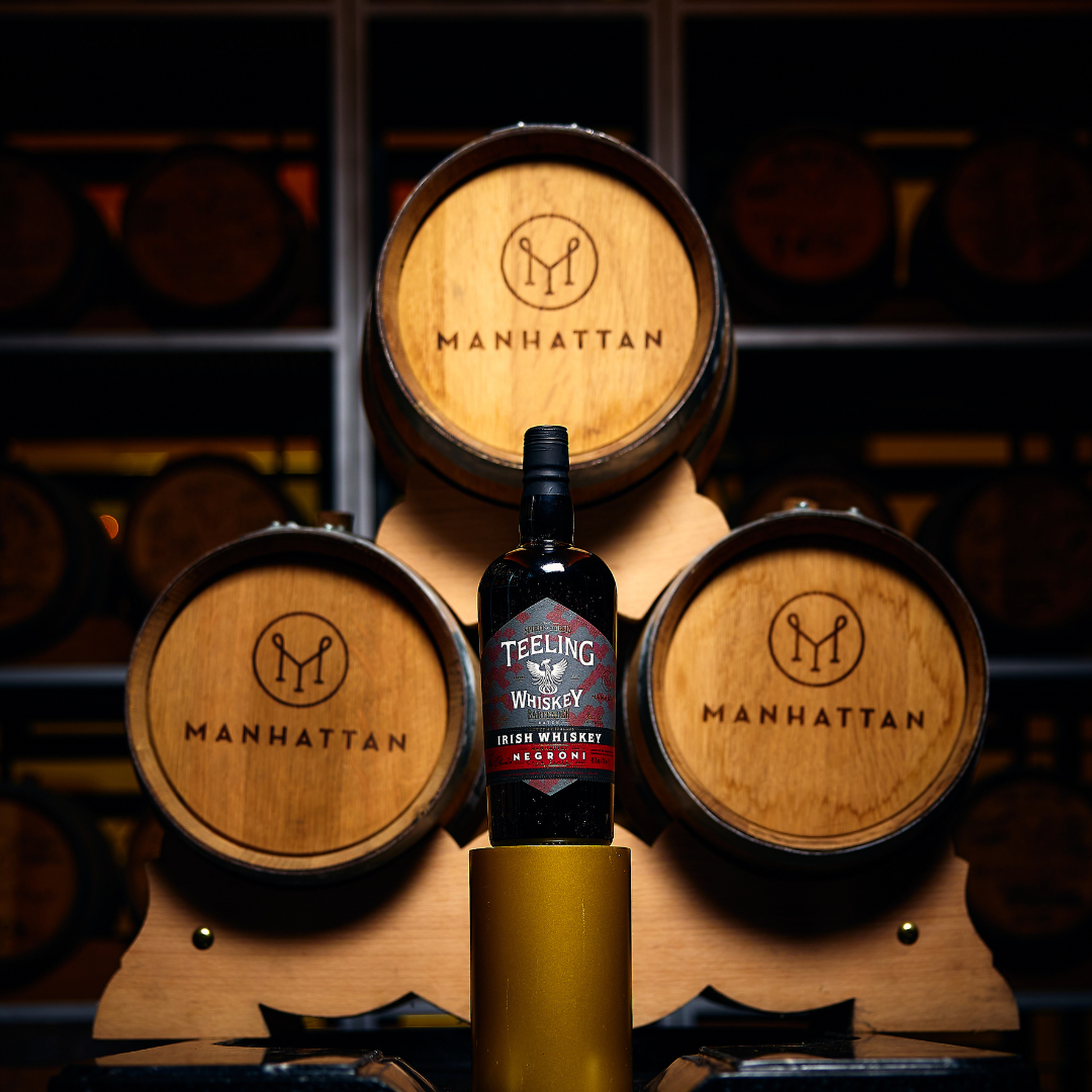 Manhattan Bar Unveils Telling Negroni Cask Finish Irish Whiskey – 88 Bamboo