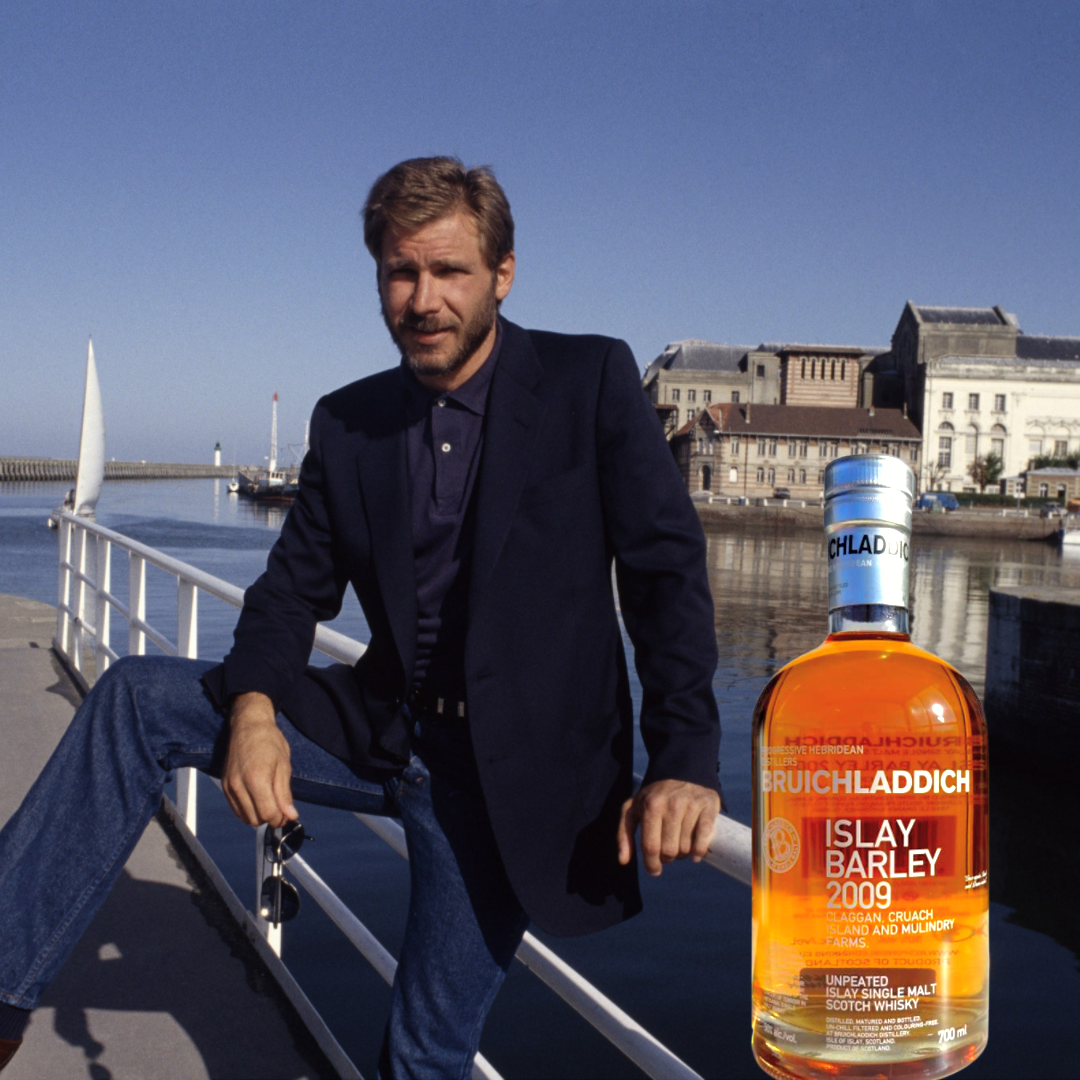 Liquid Limelight: Harrison Ford Loves His Bruichladdich – 88 Bamboo