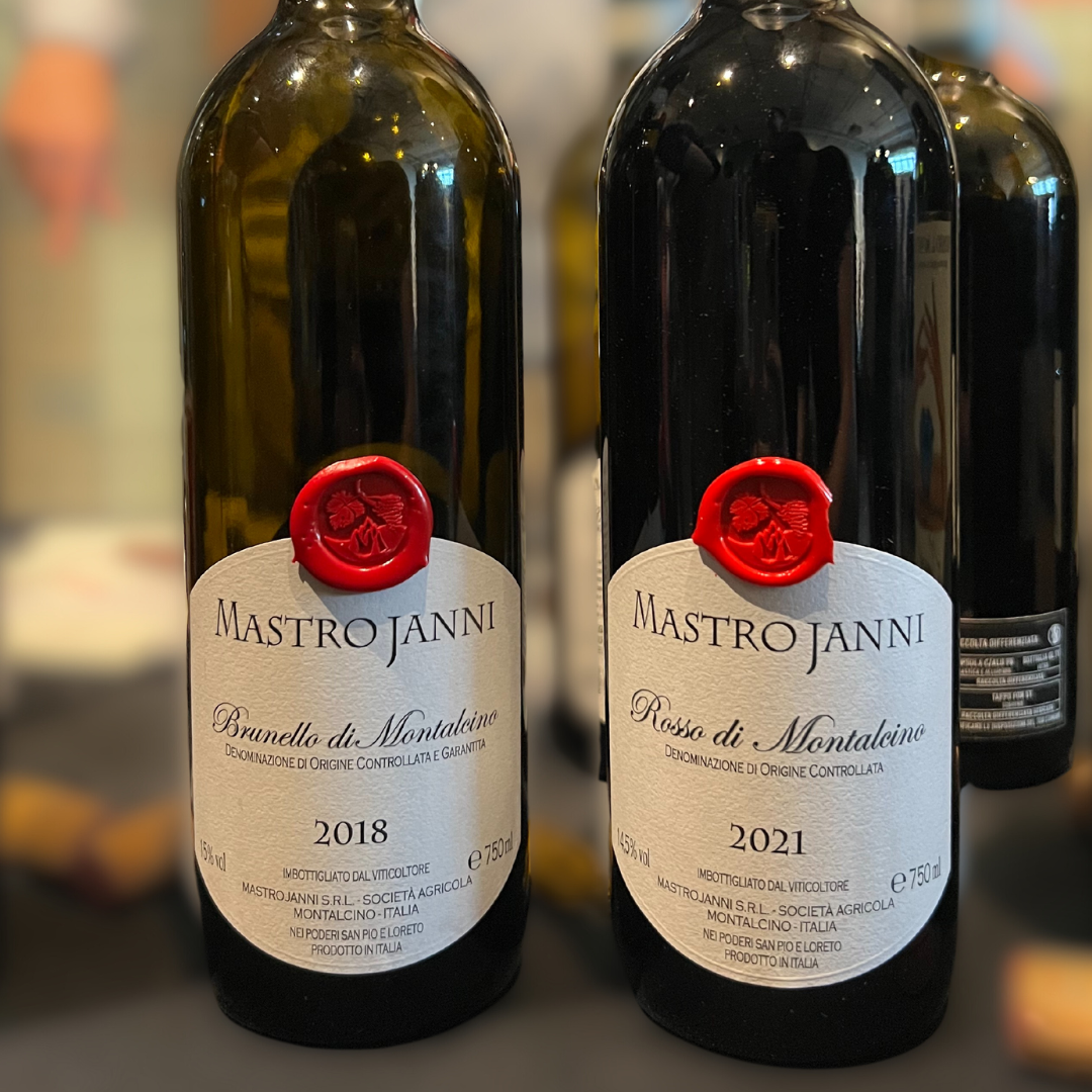 Two Iconic Italian Brunellos from Mastrojanni: Brunello di Montalcino ...