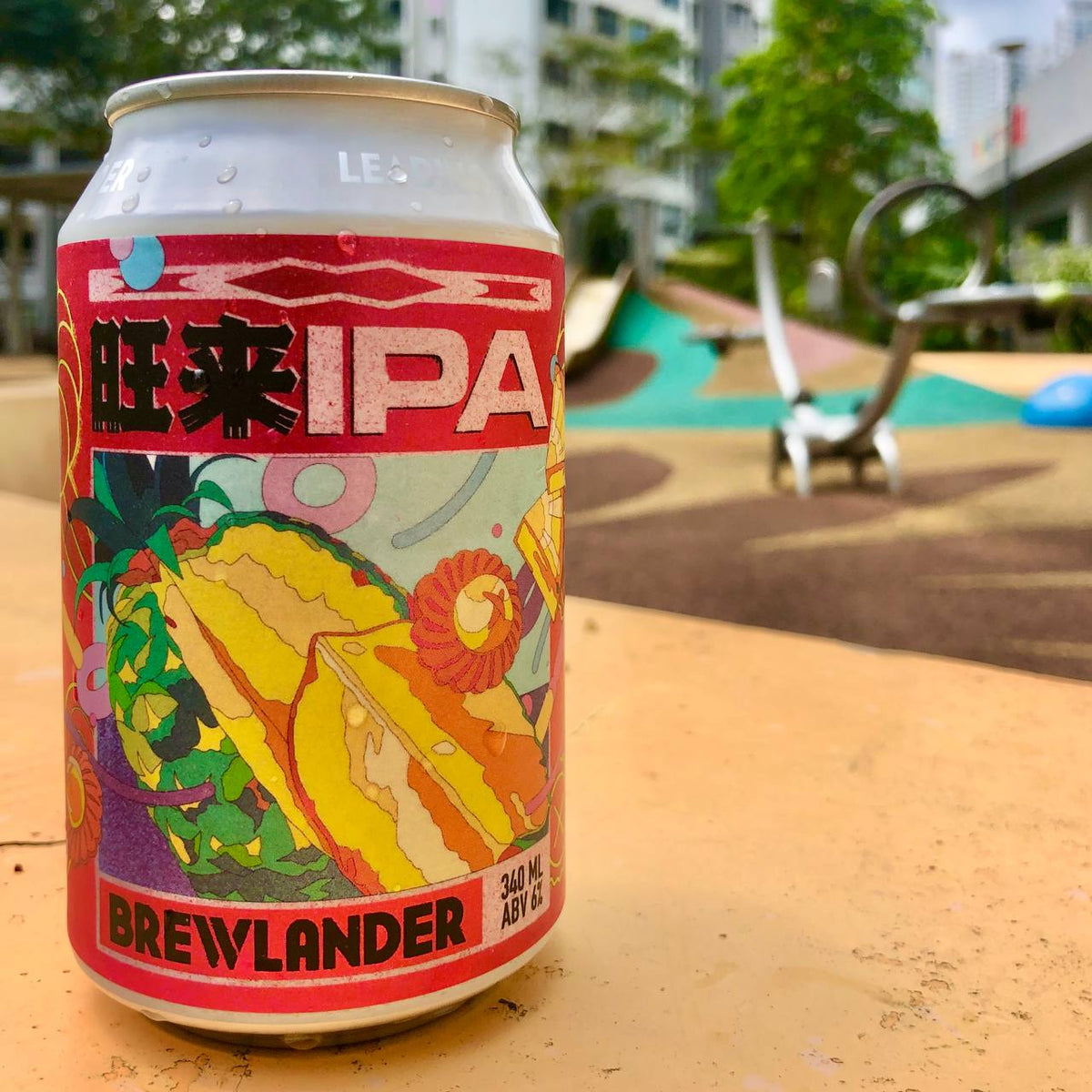 [Review] 旺来 (Ong Lai) IPA, Brewlander, 6% ABV – 88 Bamboo
