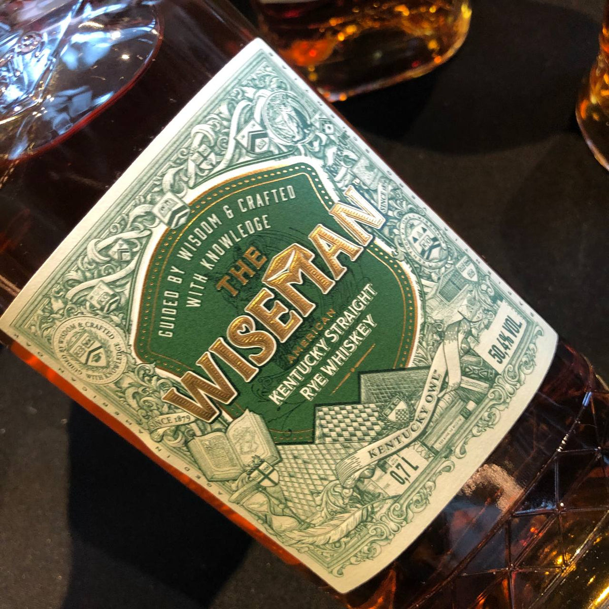 Kentucky Owl The Wiseman Kentucky Straight Rye Whiskey, 100.8 Proof (5 ...