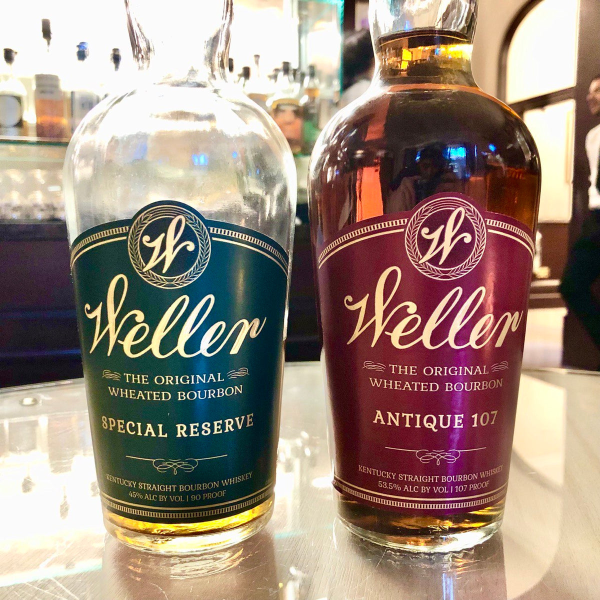 Two More Weller's: W.L. Weller Special Reserve & W.L. Weller Antique 1 ...