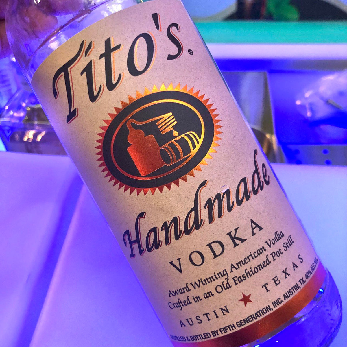 Tito’s Handmade Vodka – 88 Bamboo