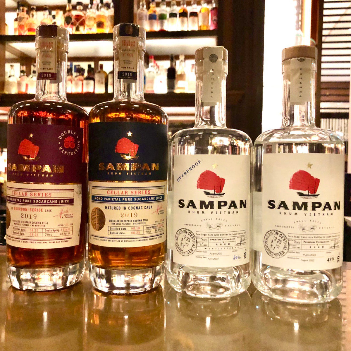 4 Sips Through Vietnam's Sampan Rhum: White, Overproof, Cellar Series ...
