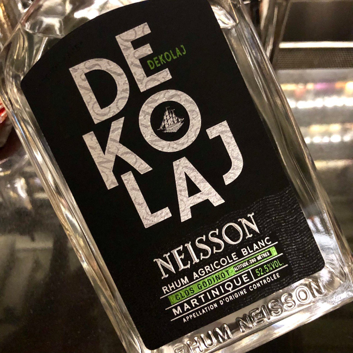Neisson Dekolaj Rhum Agricole Blanc Clos Godinot Single Plot Cuvée, 52 ...
