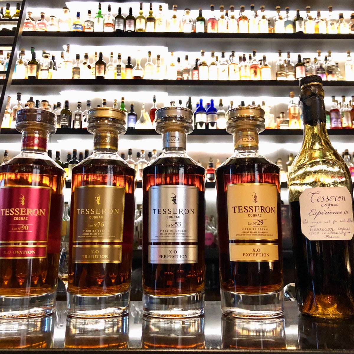 Tasting Through Four Tesseron Classique Cognacs & One Tesseron Experie ...
