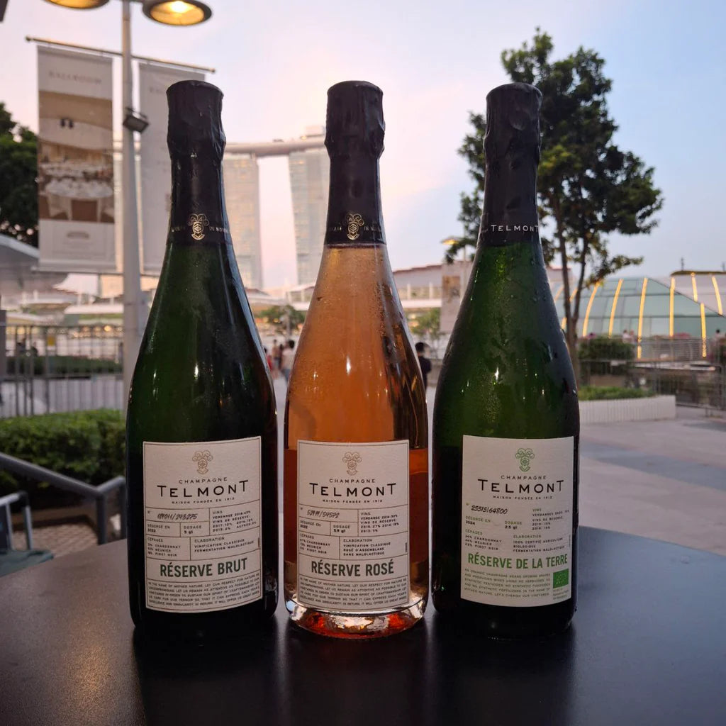 A Trio of Telmont Champagnes: Réserve Brut, Réserve Rosé, Réserve de l ...