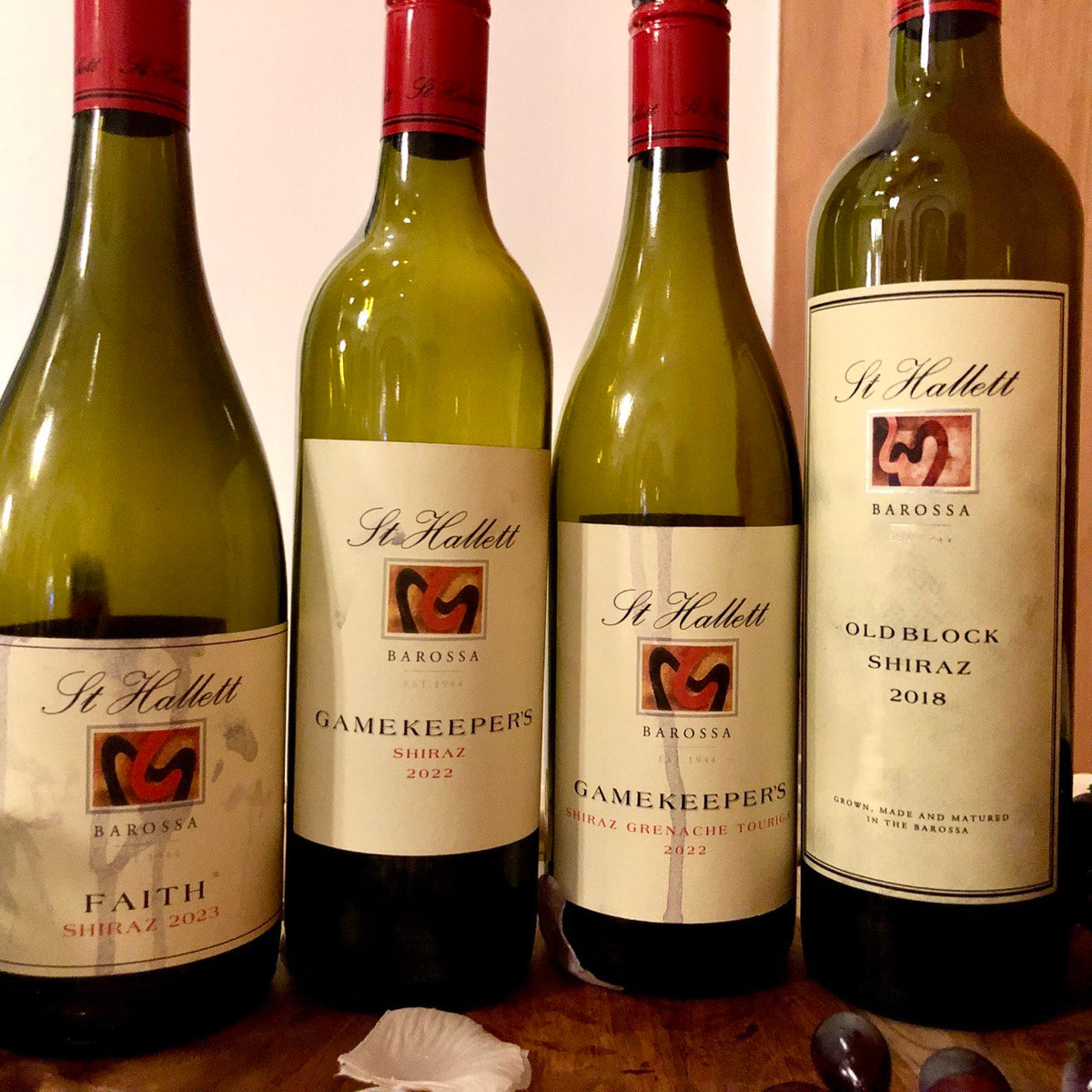 Taste Testing Four Red's From Barossa Valley's St Hallett: Faith Shira ...